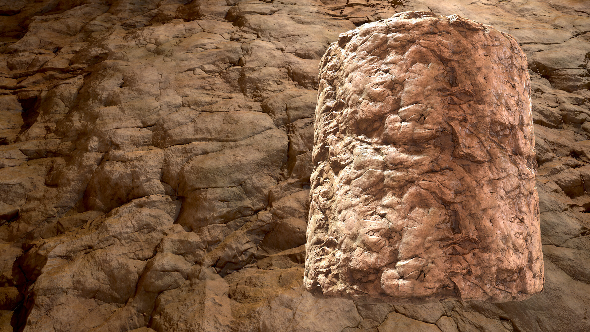 ArtStation - Rock Face