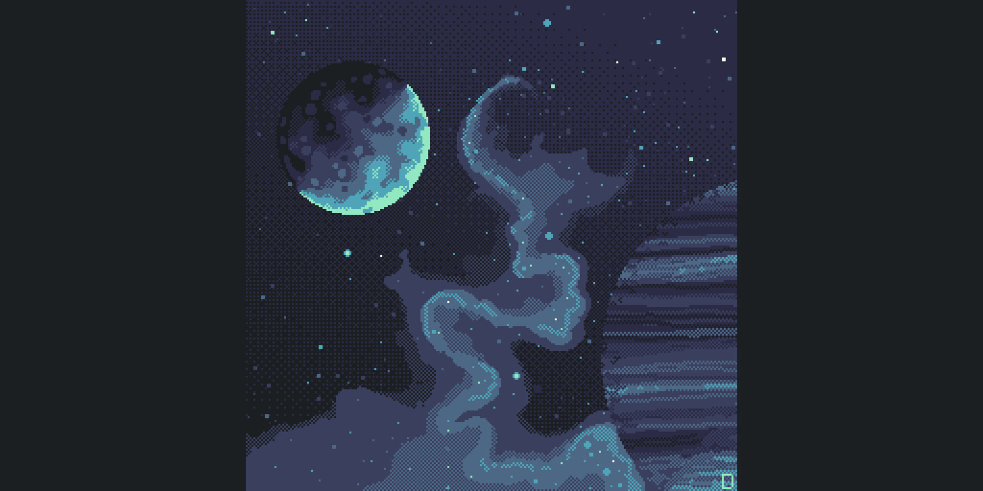 ArtStation - Space in Pixel Art