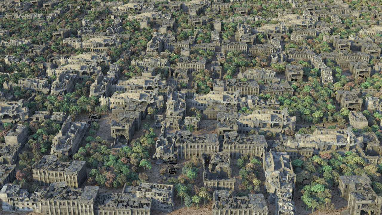 ArtStation - Procedural city