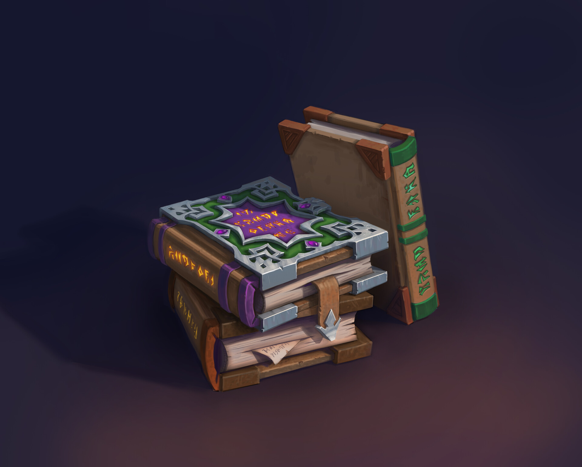 ArtStation - Magic books