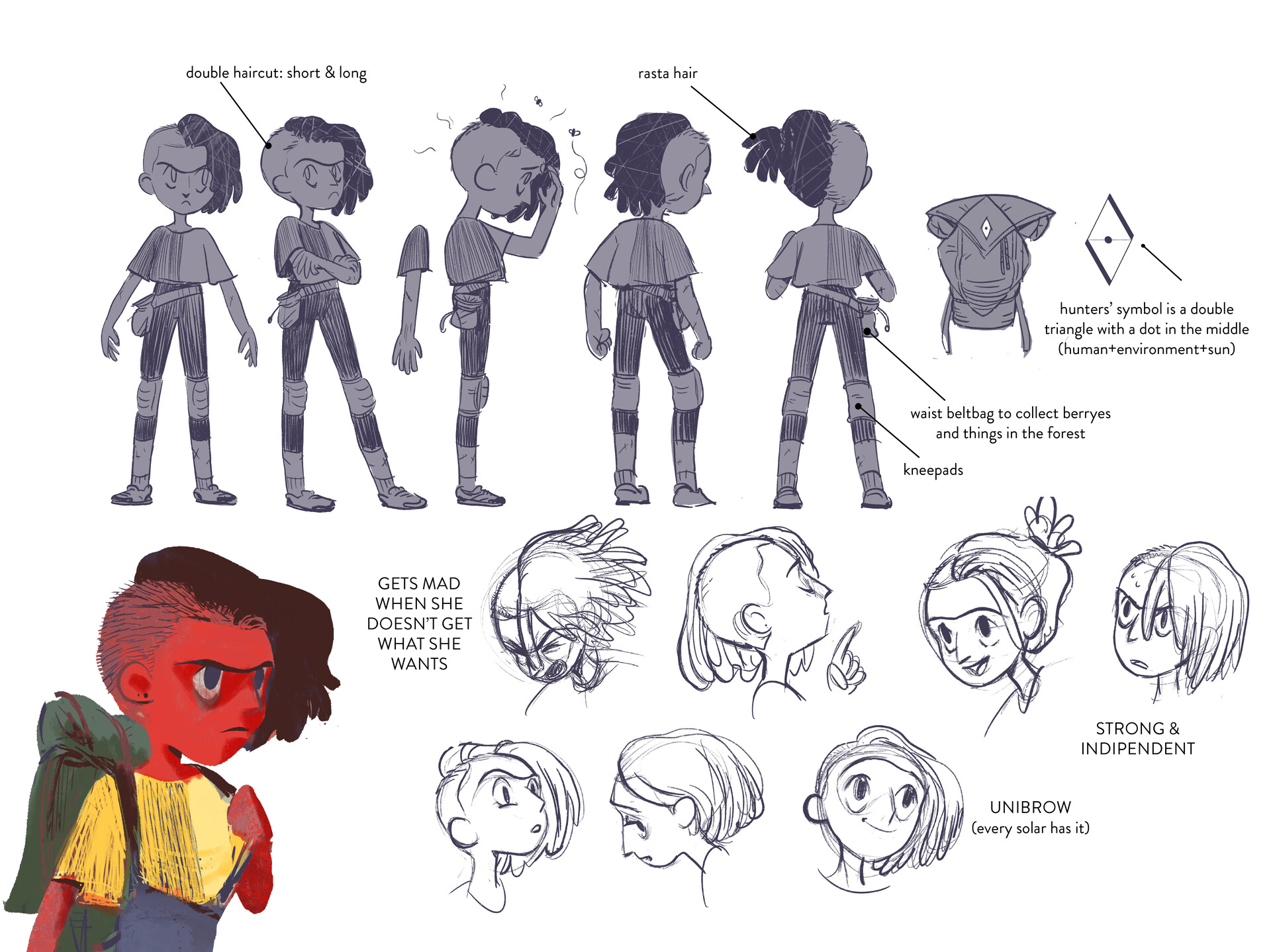 Nicoletta Bea - Civitas Solis - Visual Development for an Utopia