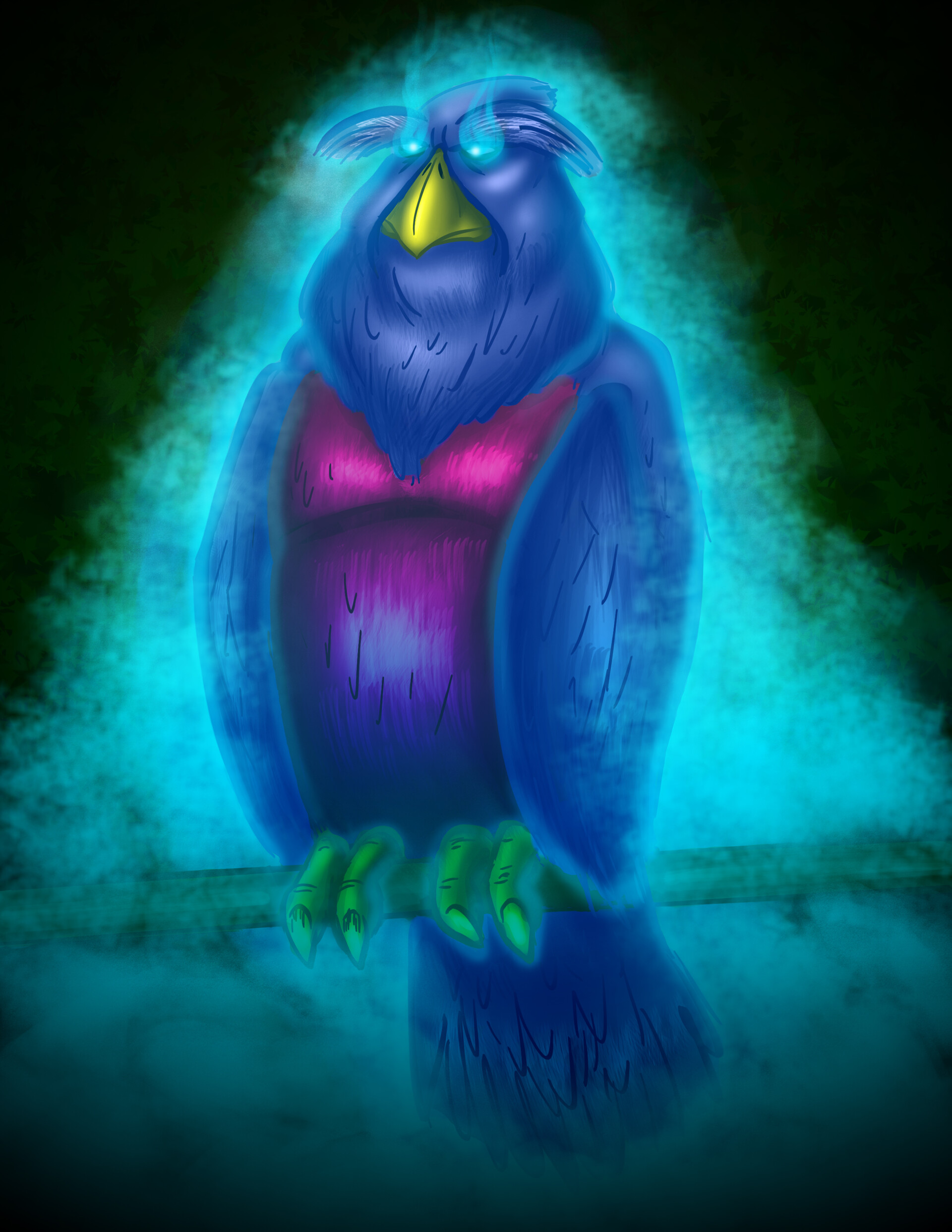 ArtStation - Wise Bird (2019)