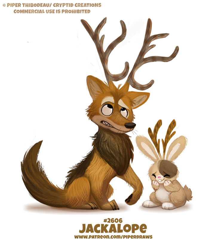 ArtStation - #2606. Jackalope - Word Play