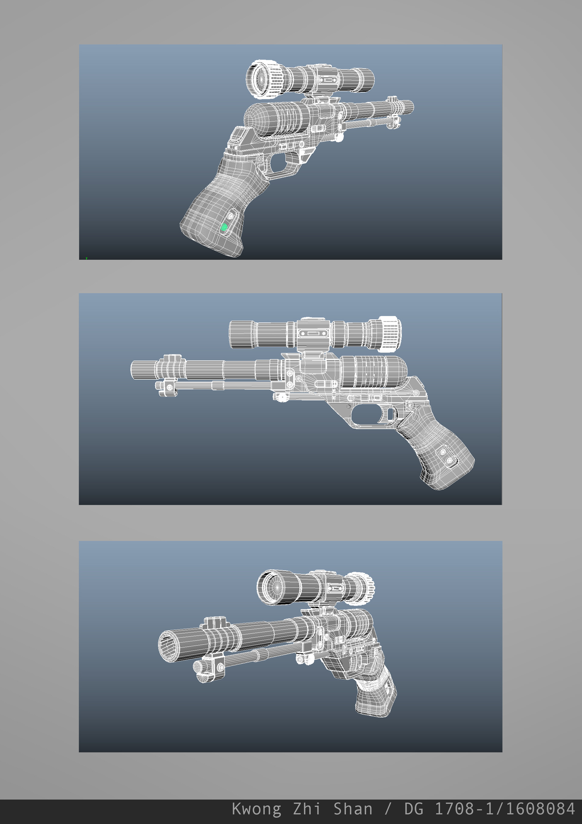 Zee Kwong - Sci-fi Gun