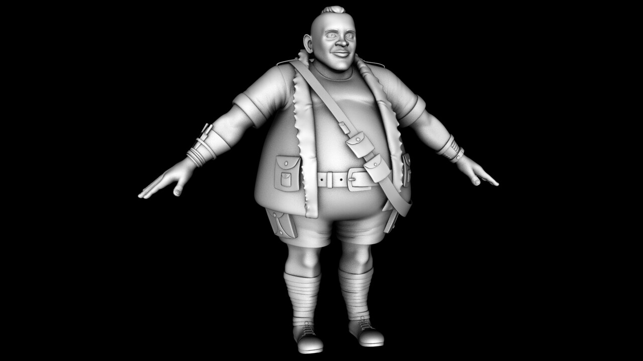 ArtStation - Fat Man