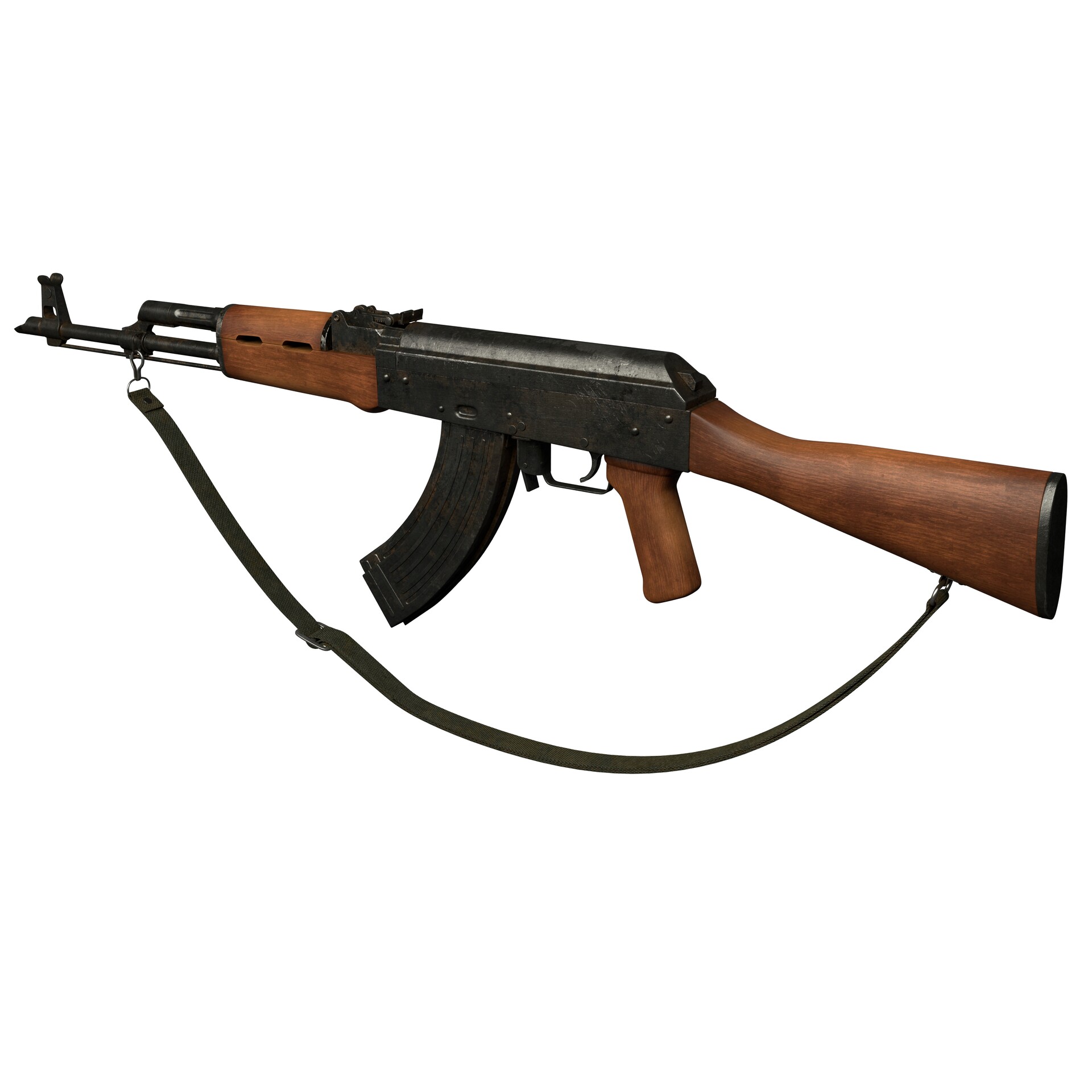 ArtStation - AK 47 Texture