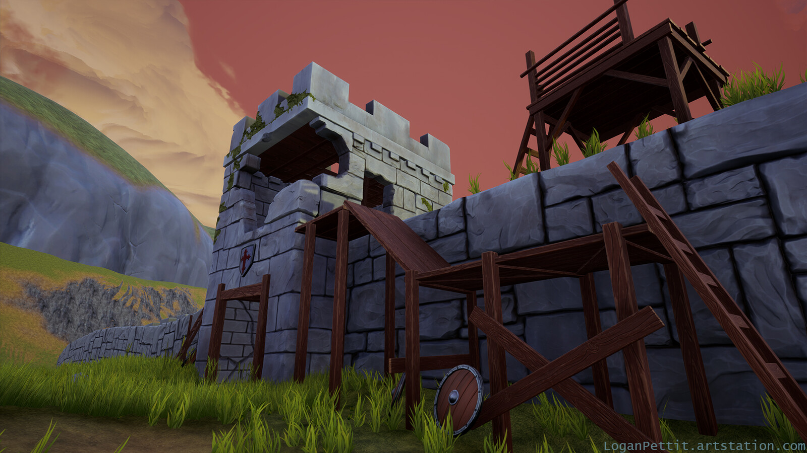Logan Pettit - Hadrian's Wall (King Arthur Real Time Environment)