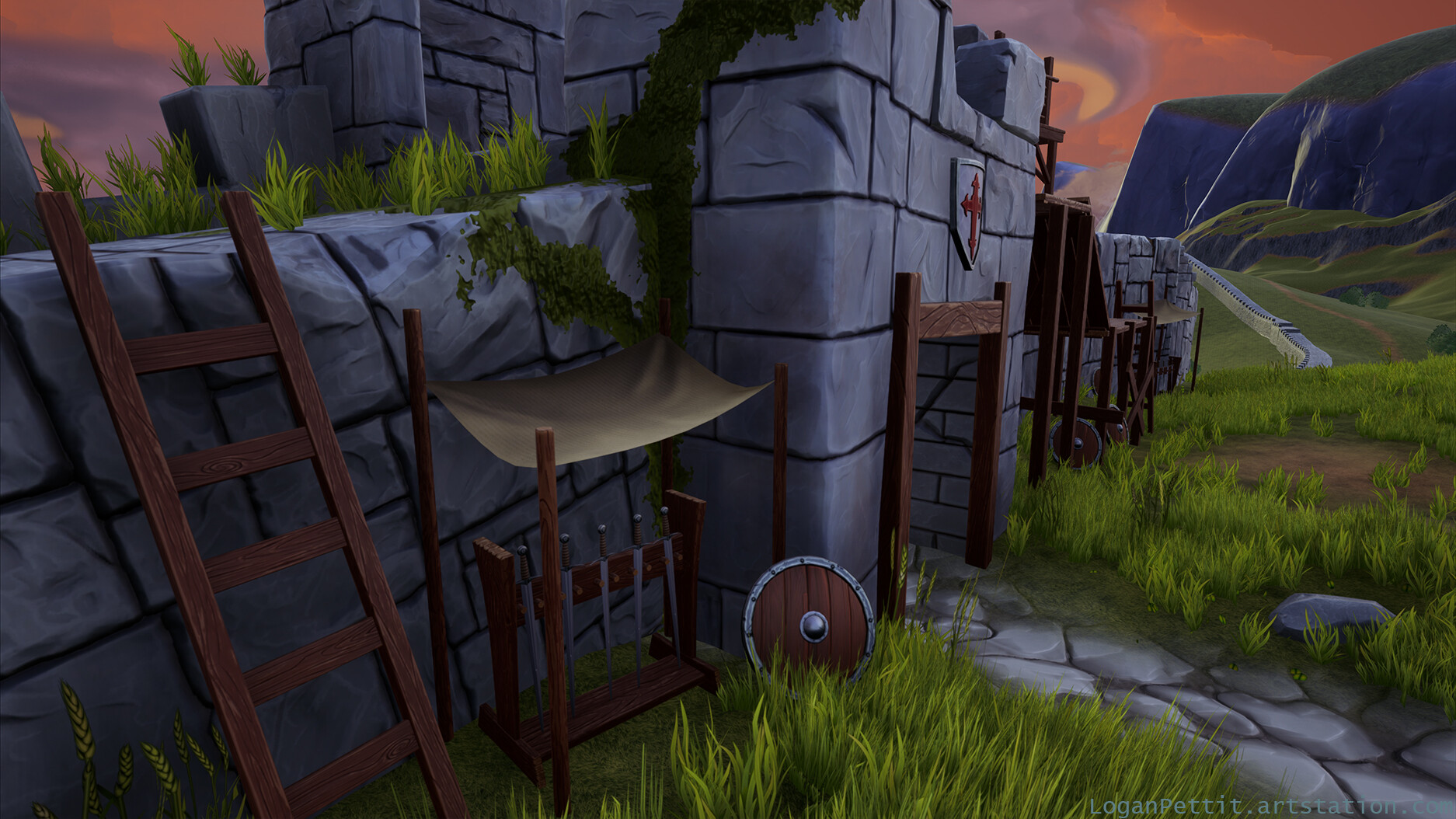 Logan Pettit - Hadrian's Wall (King Arthur Real Time Environment)