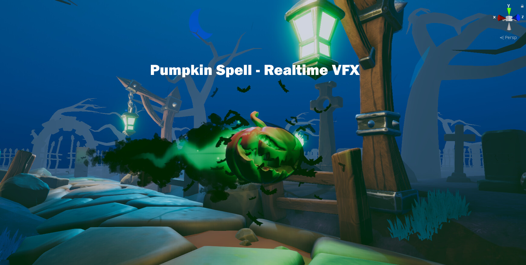 ArtStation - Pumpkin Spell VFX + Rain VFX