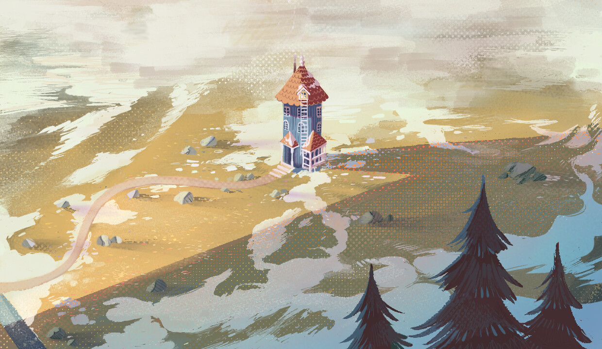 ArtStation - Background Study 1