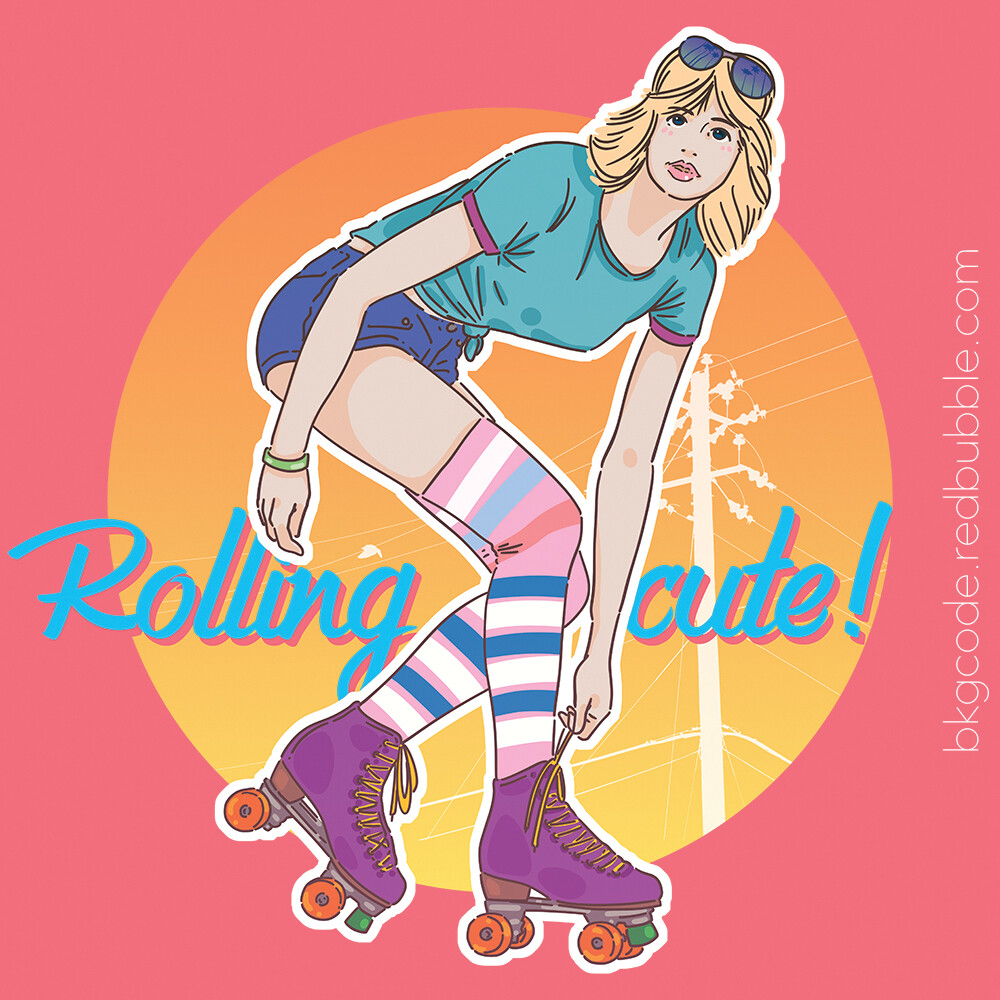 ArtStation - Rolling cute!