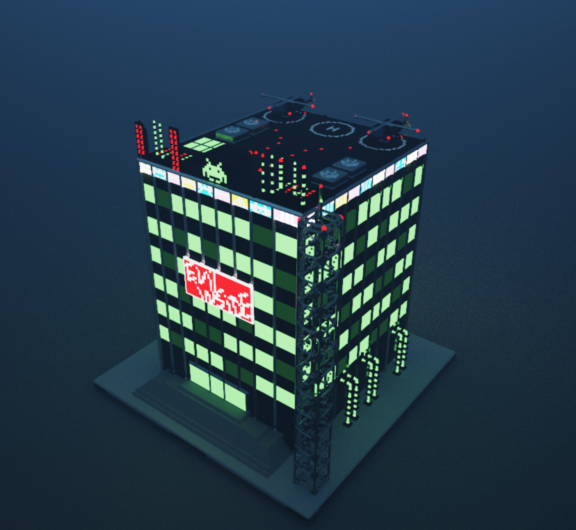 ArtStation - Evil Building