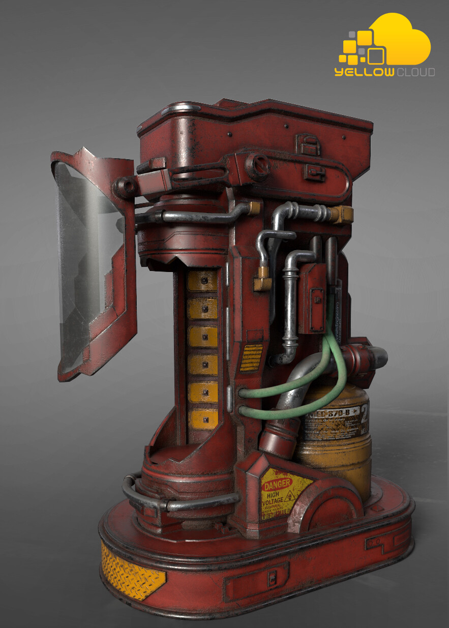 ArtStation - Stasis Pod - Game Art