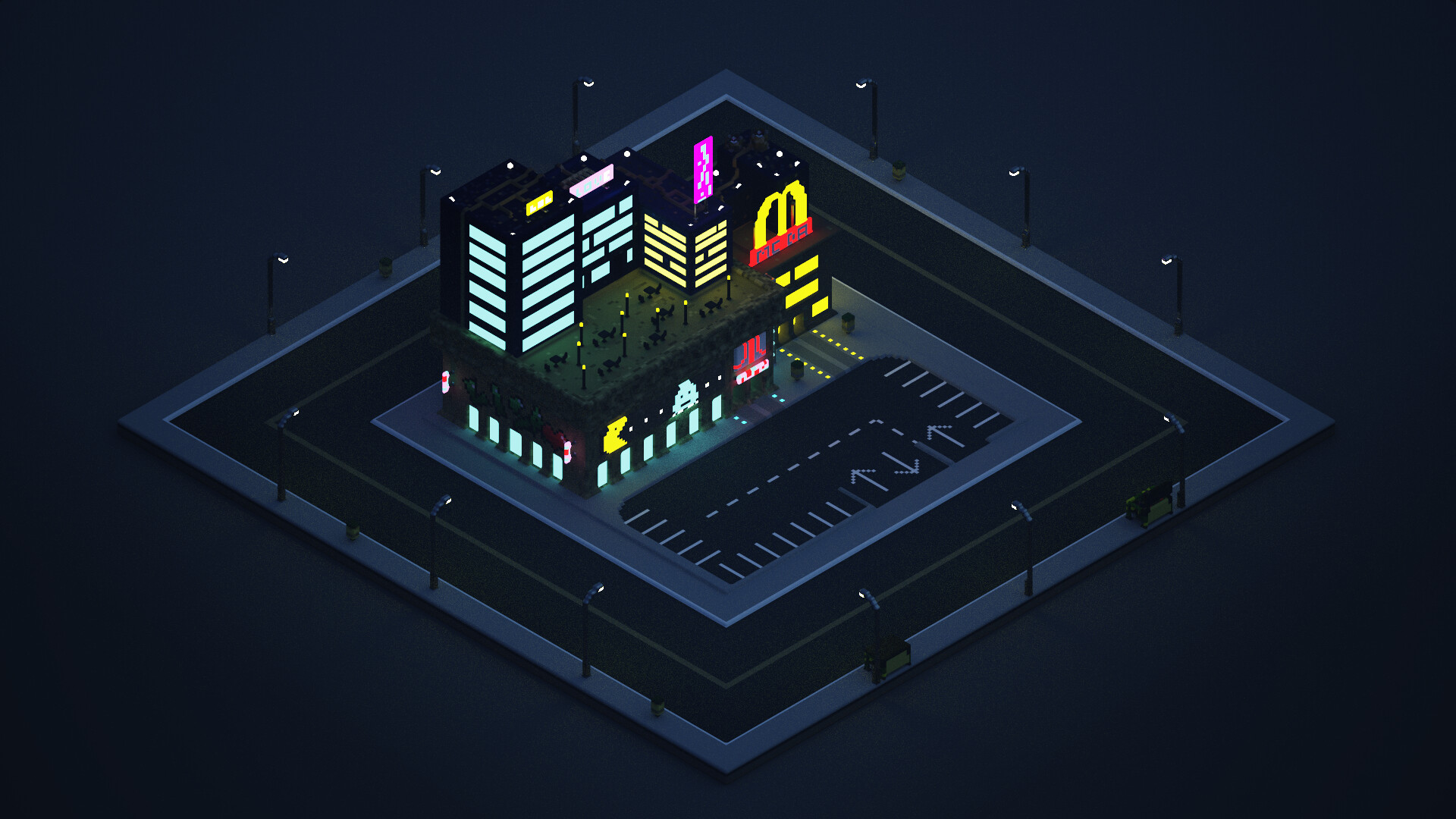 ArtStation - arcade room