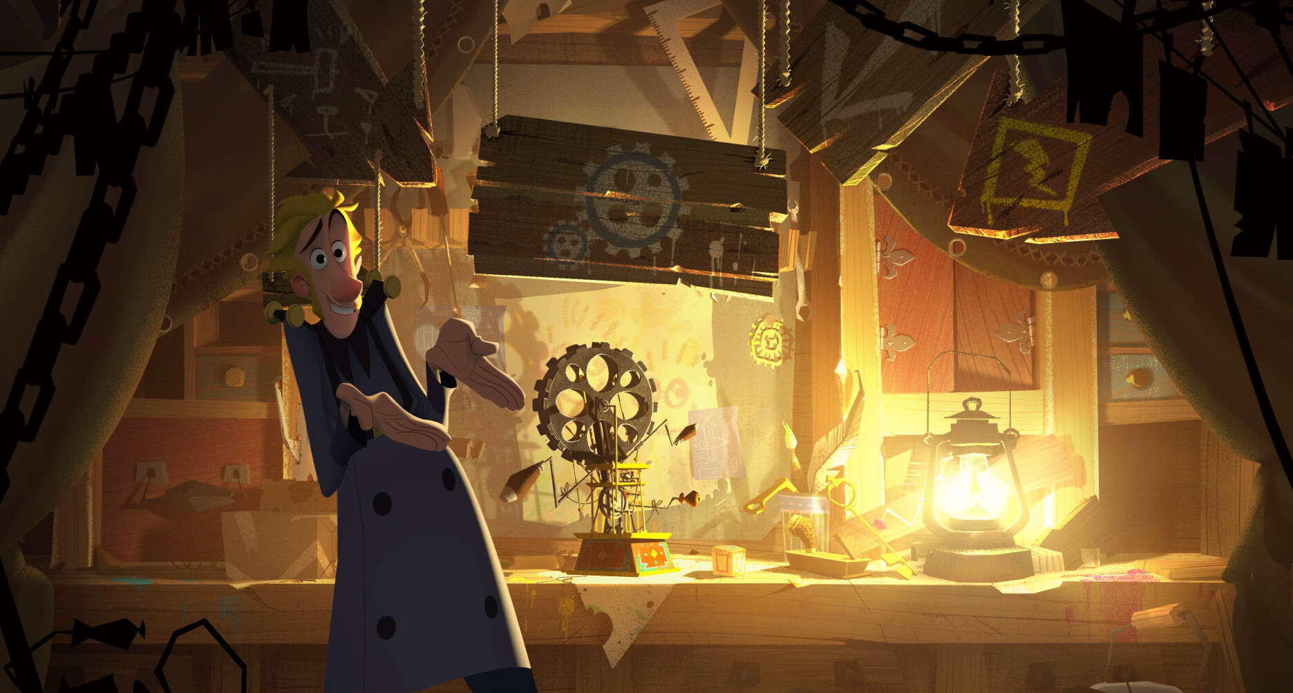 Stefan Hansson - Klaus 2D character lighting, Christmas pitch, Main ...