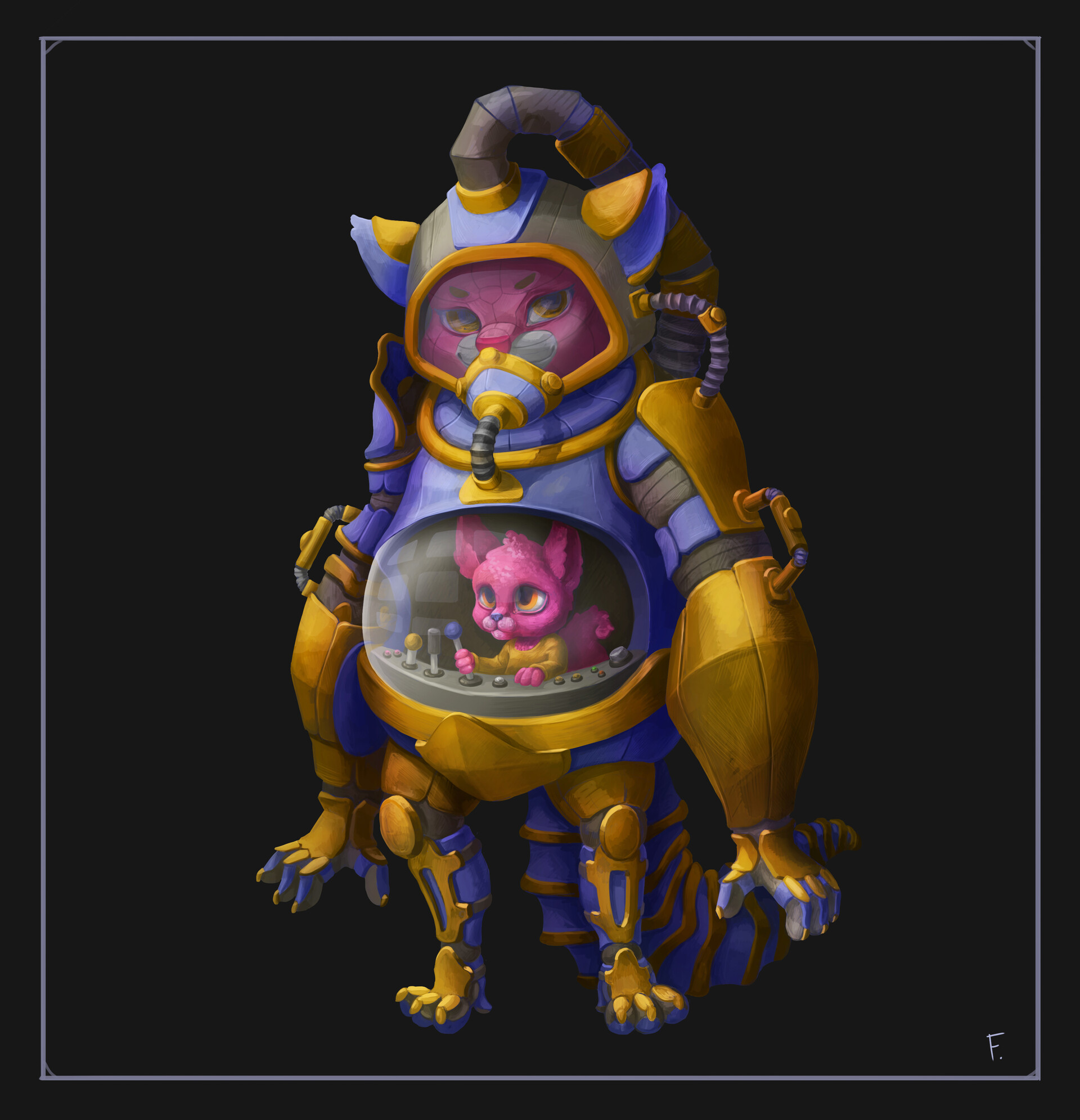 ArtStation - cat robot