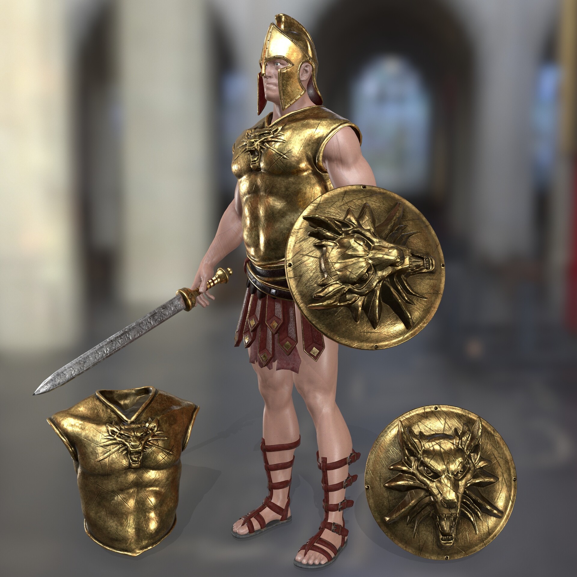 ArtStation - armor set