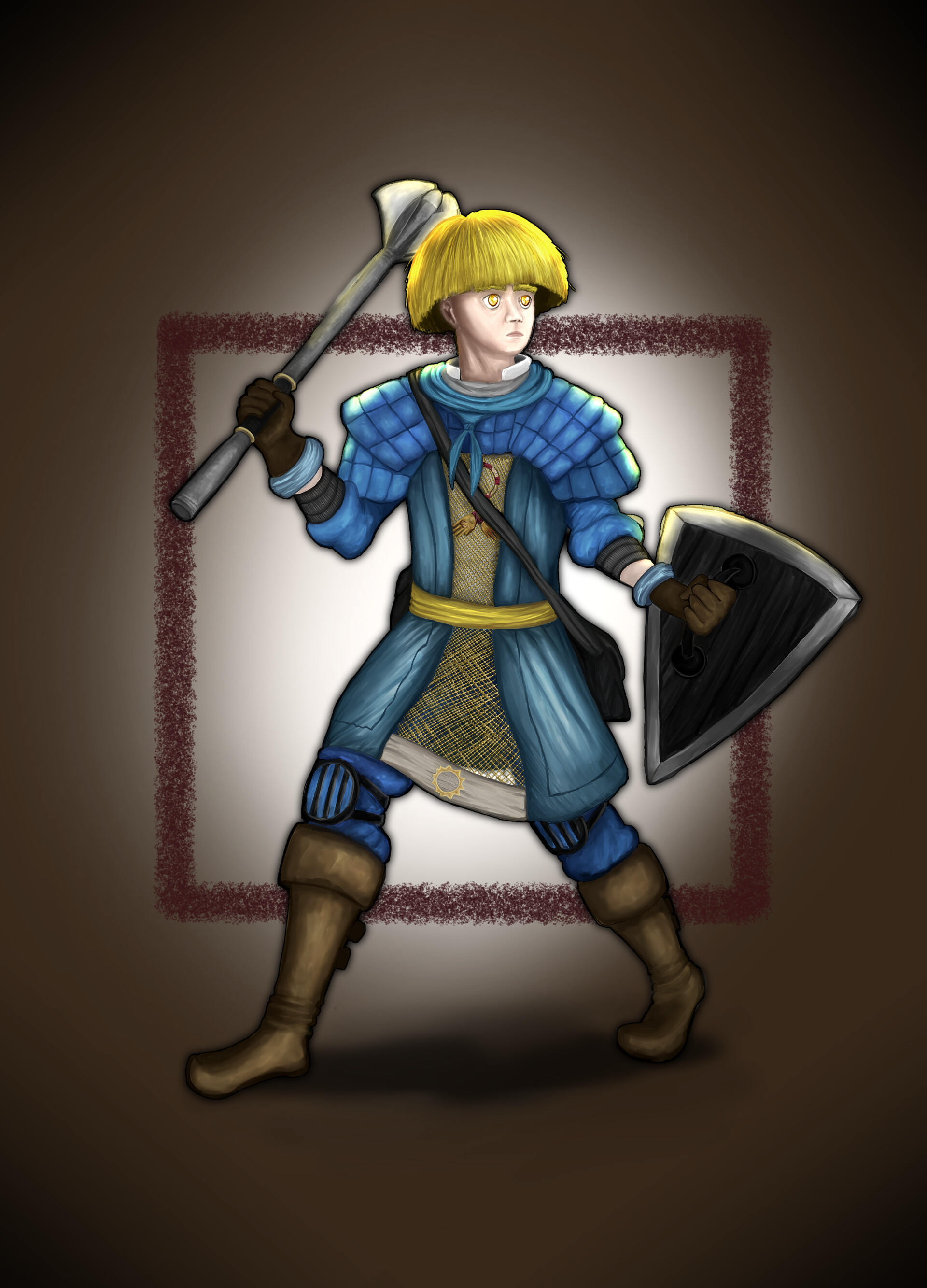 ArtStation - Innocent George | DnD Character Concept