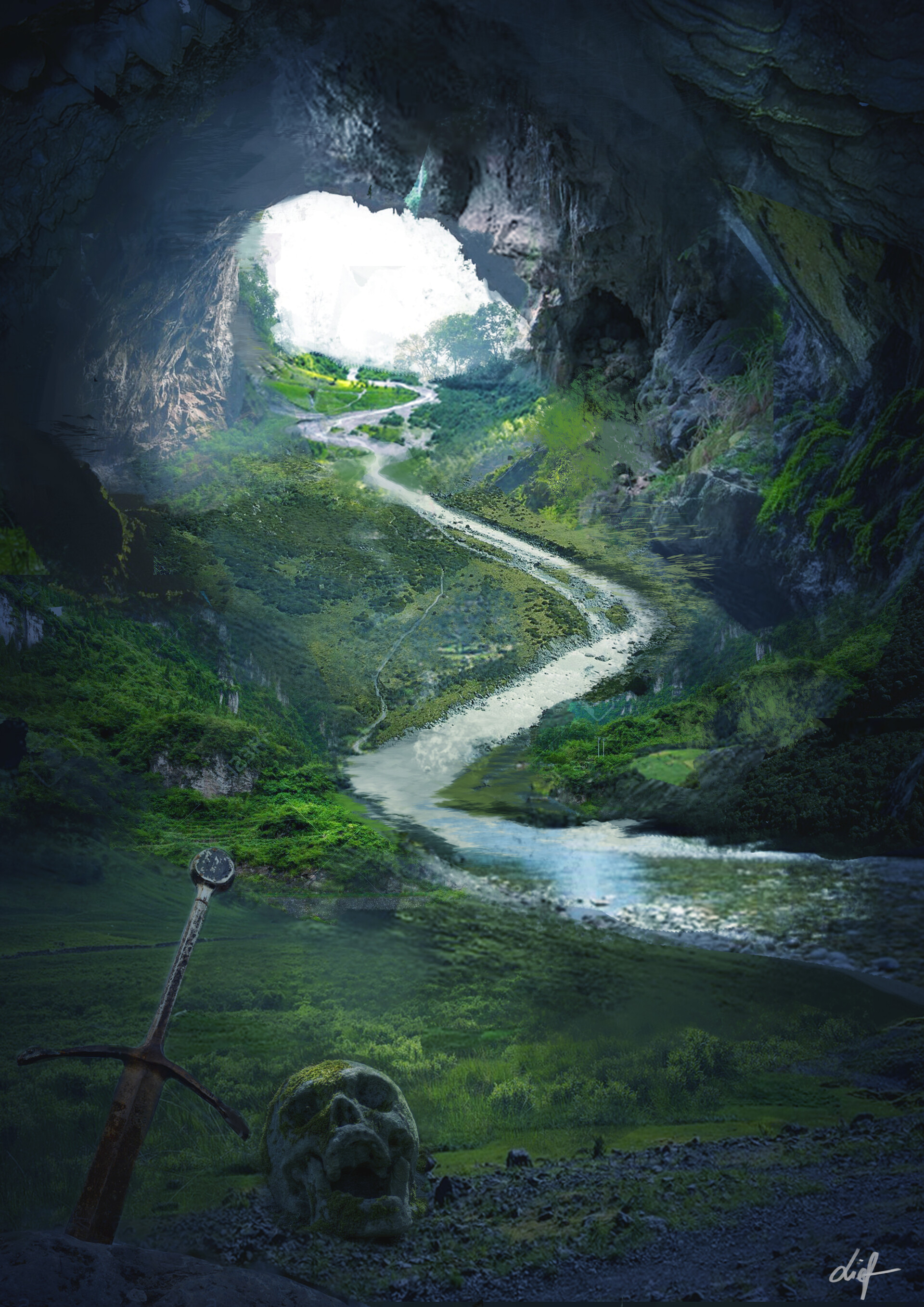 ArtStation - Cave