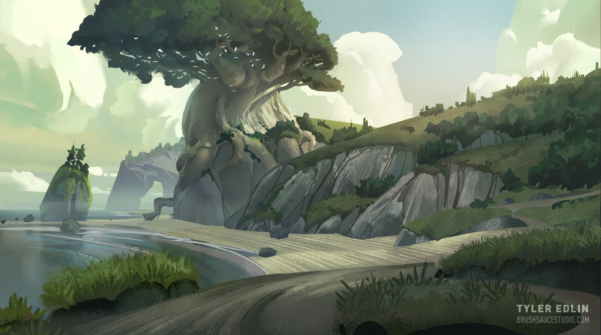 ArtStation - Mana tree