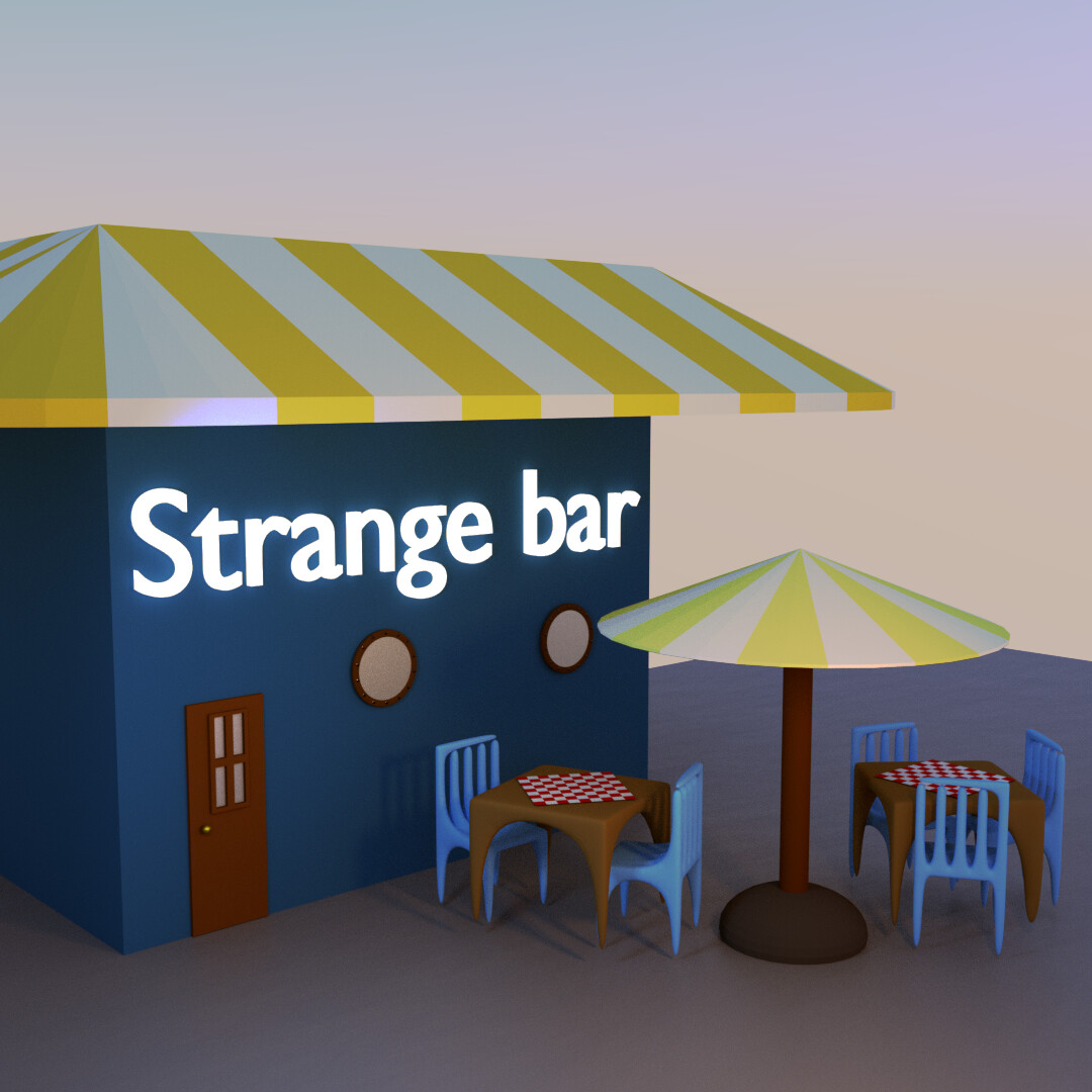 ArtStation - Strange Bar