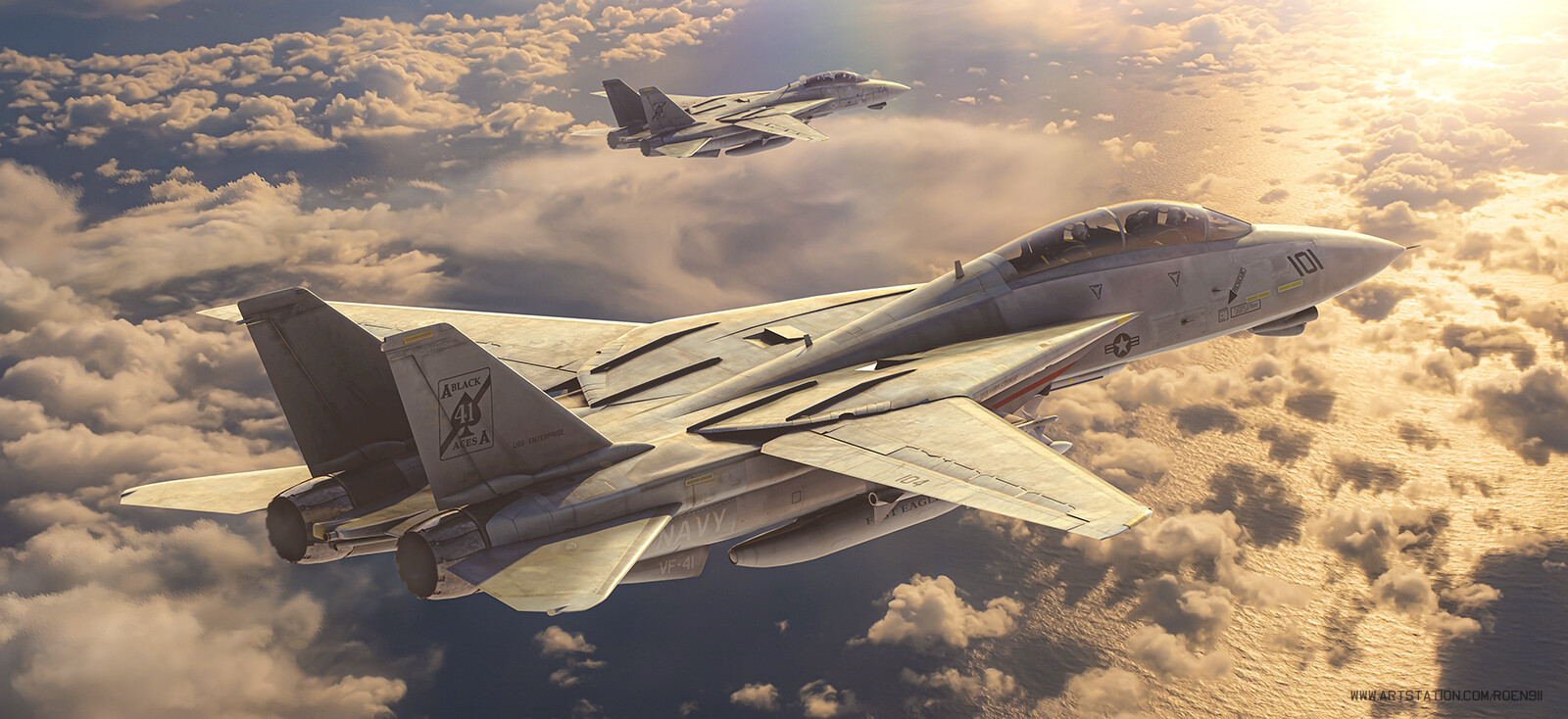 f14 wallpaper sunset