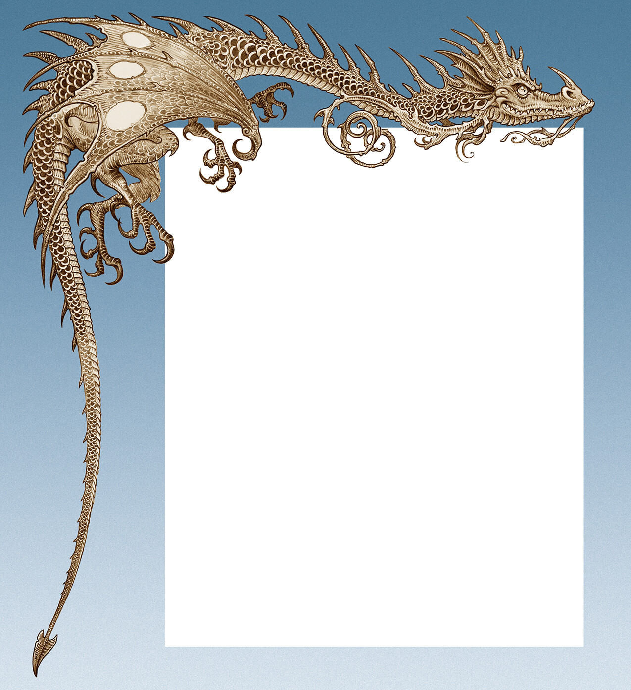 ArtStation - Dragons Decoratifs, panel