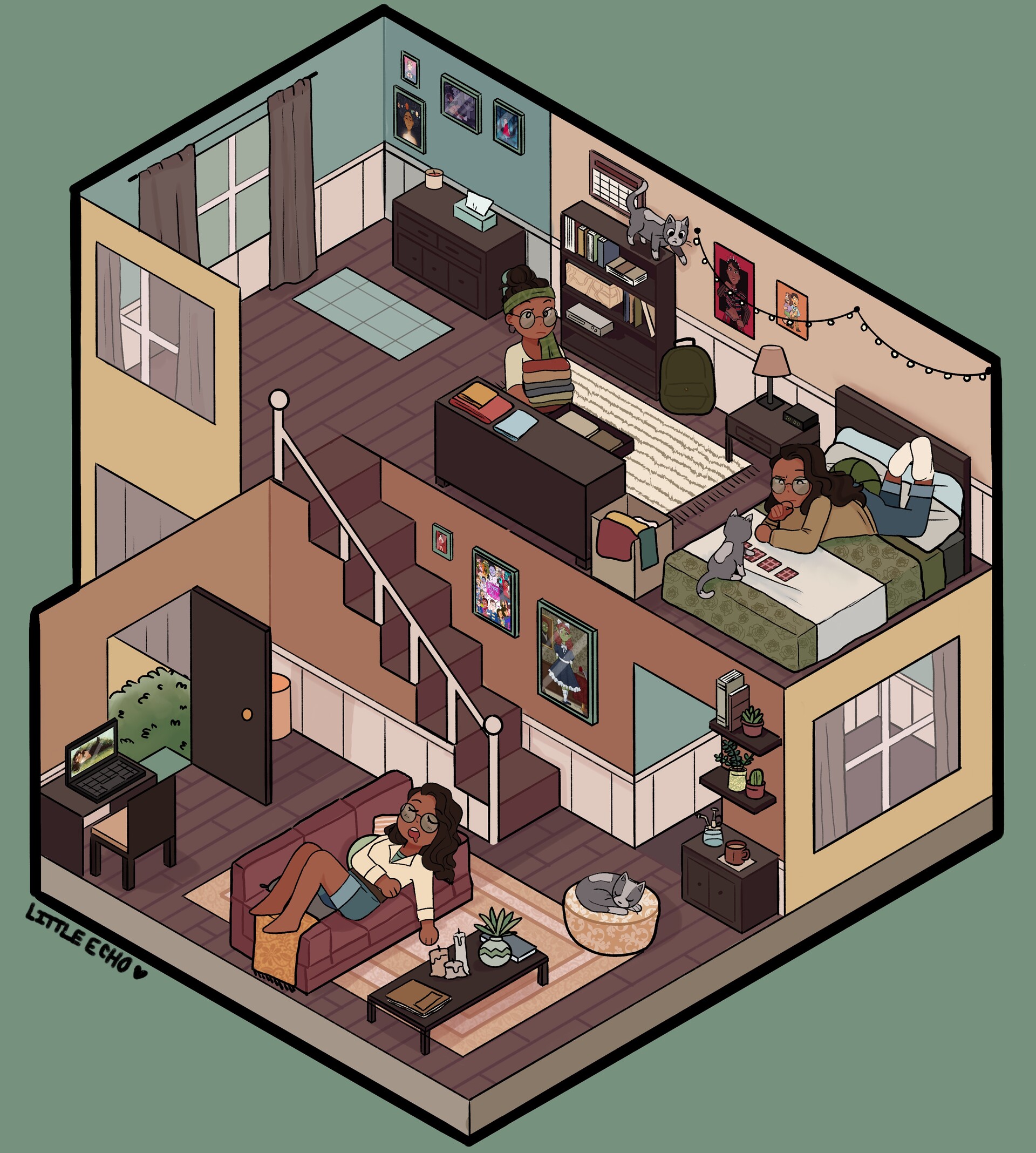 ArtStation - Isometric House