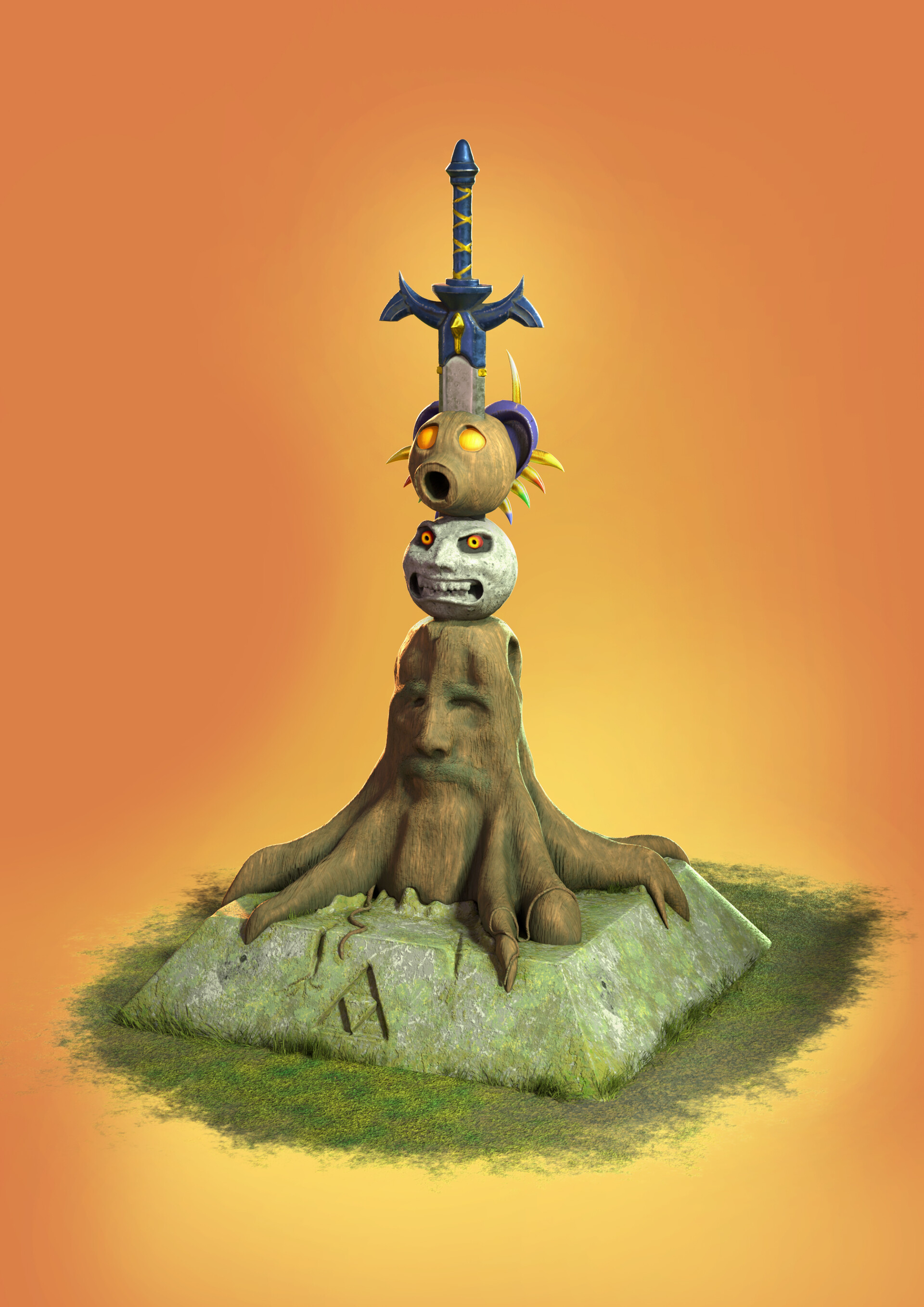 ArtStation - Majora's Totem