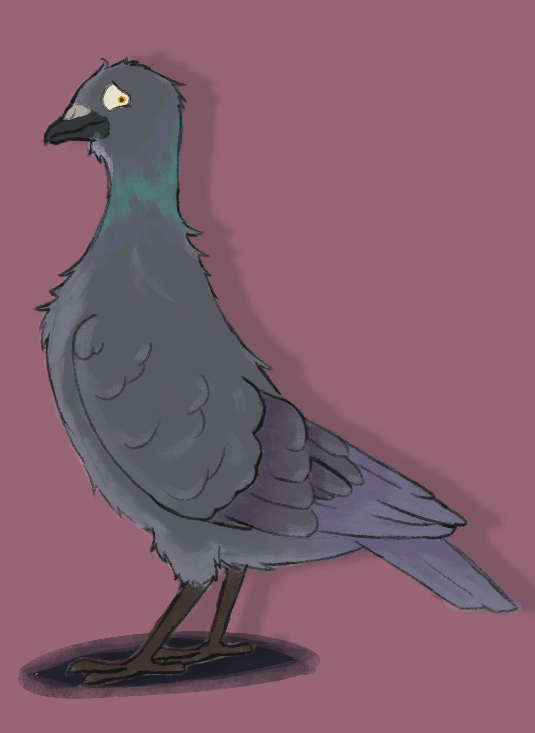ArtStation - Nervous Pigeon