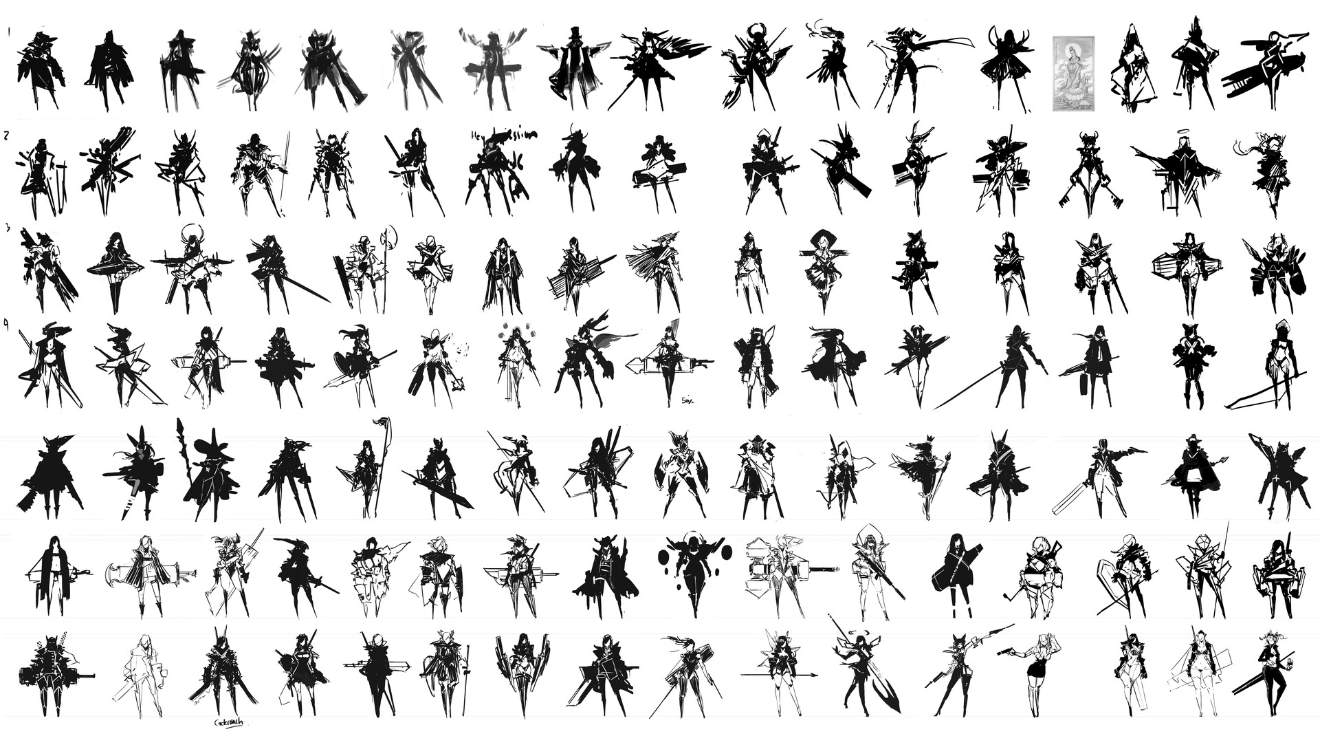 ArtStation - Silhouettes