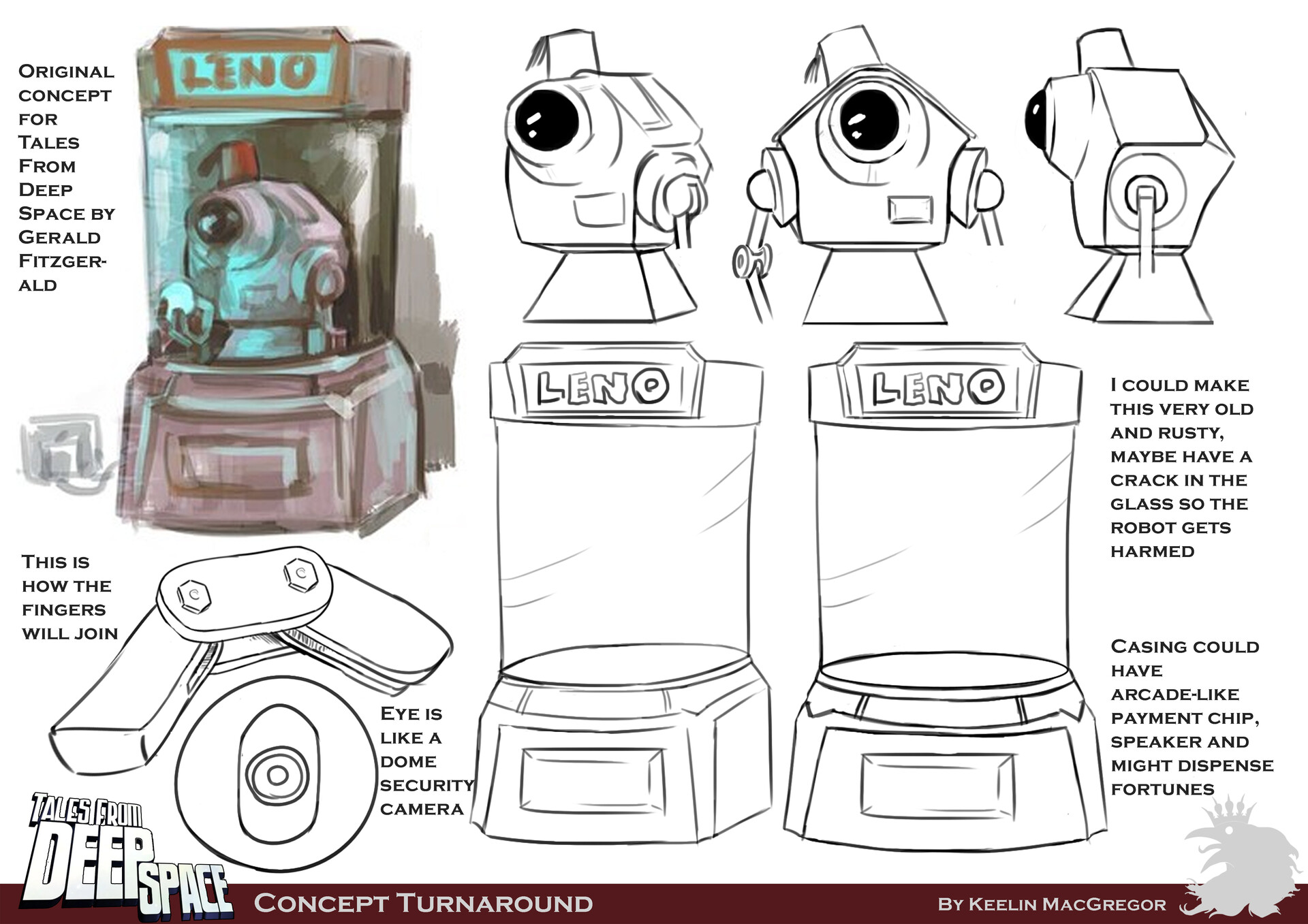 Keelin Rose MacGregor - LENO Robot