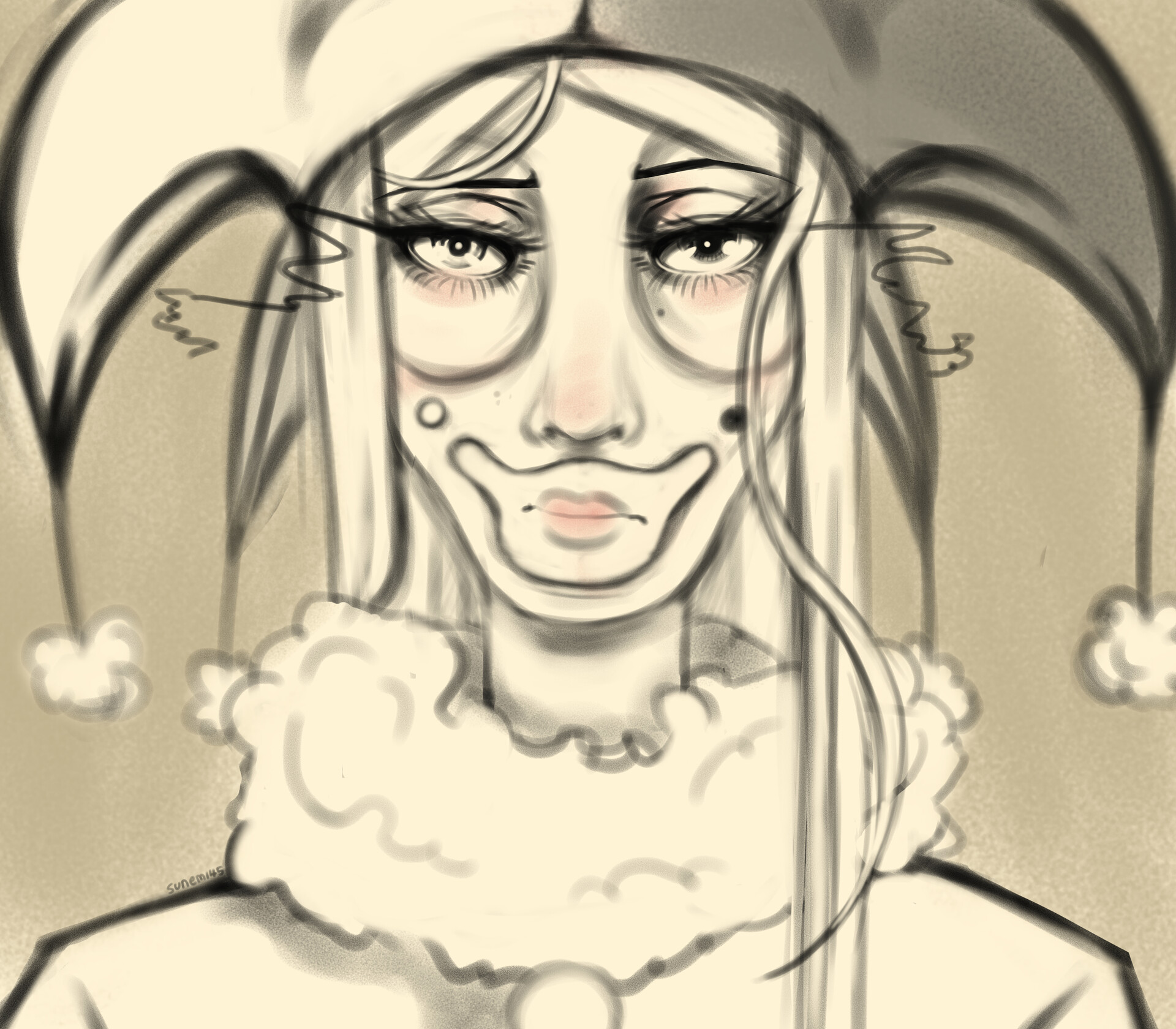 ArtStation - Clown Girl