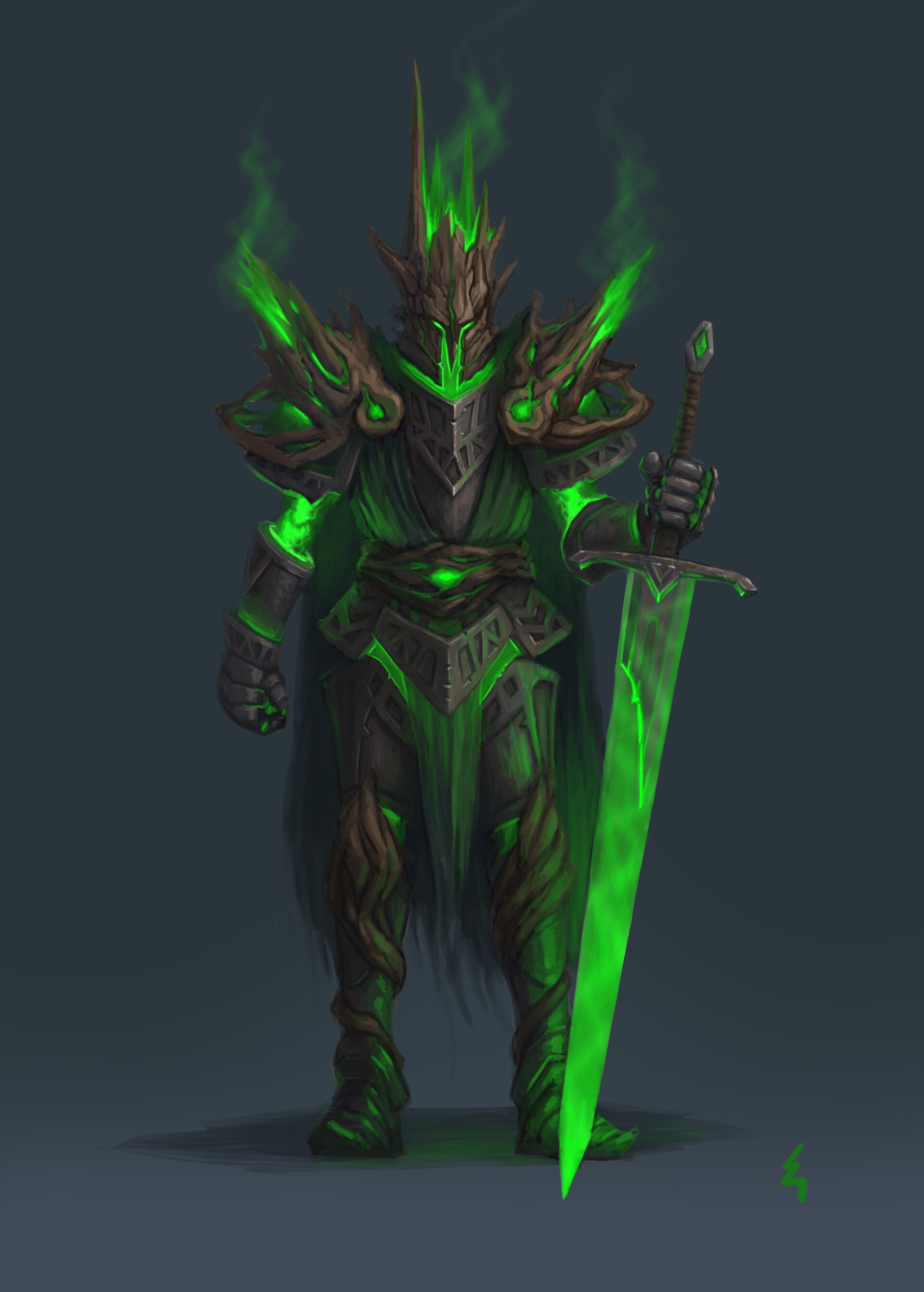 ArtStation - Swamp knight