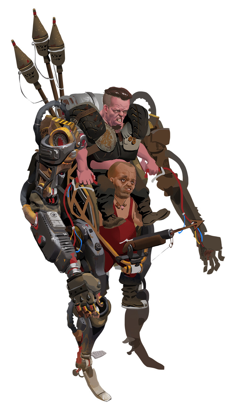 ArtStation - POST APOCALYPSE CONCEPT SKETCH