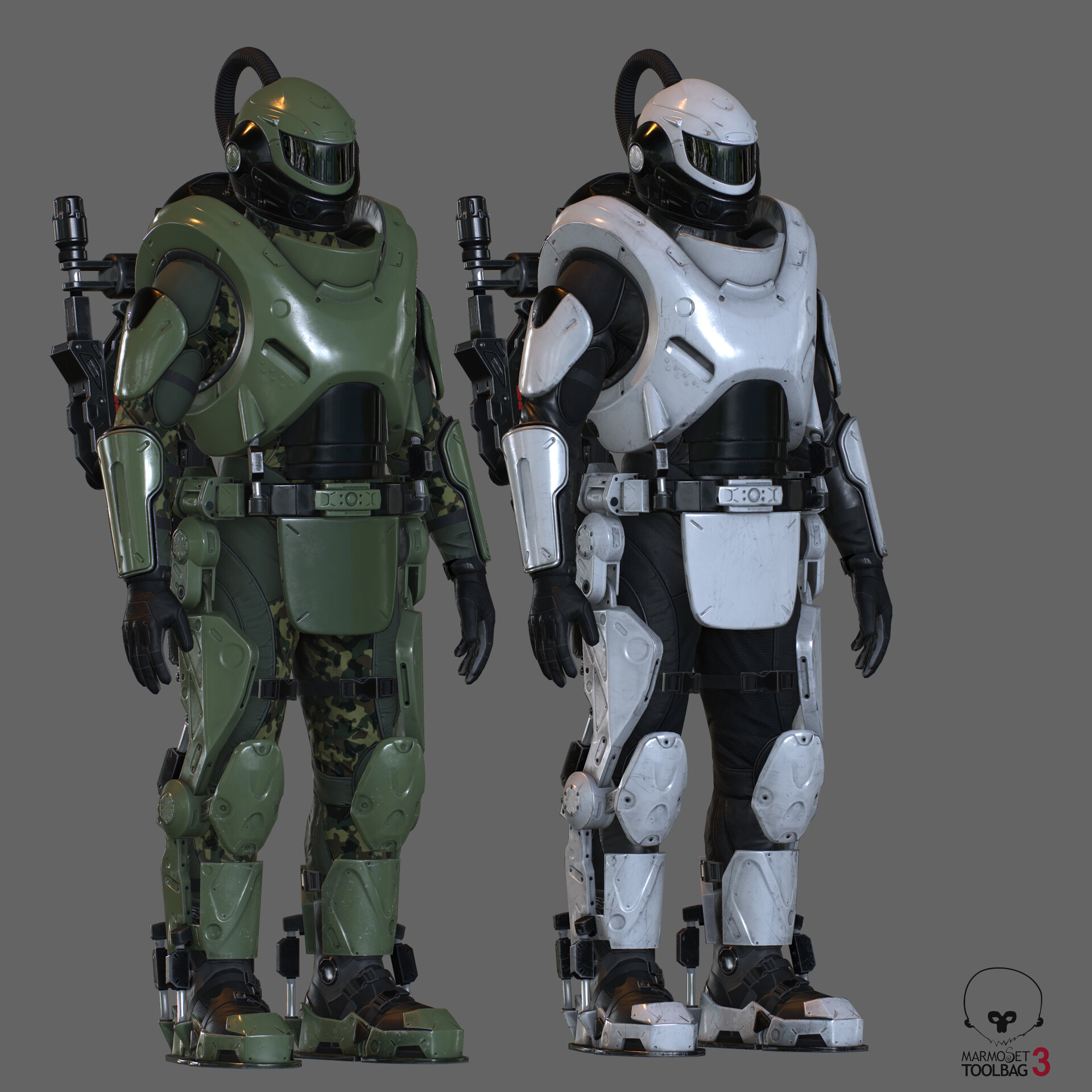 viz351 - Military Exoskeleton R-20