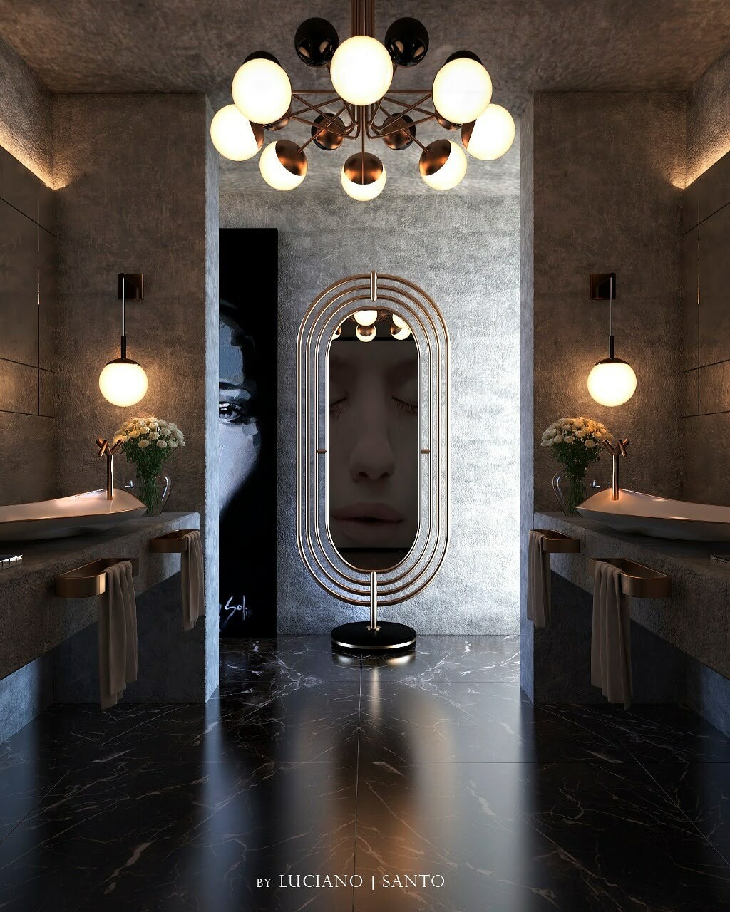 ArtStation - public restroom project