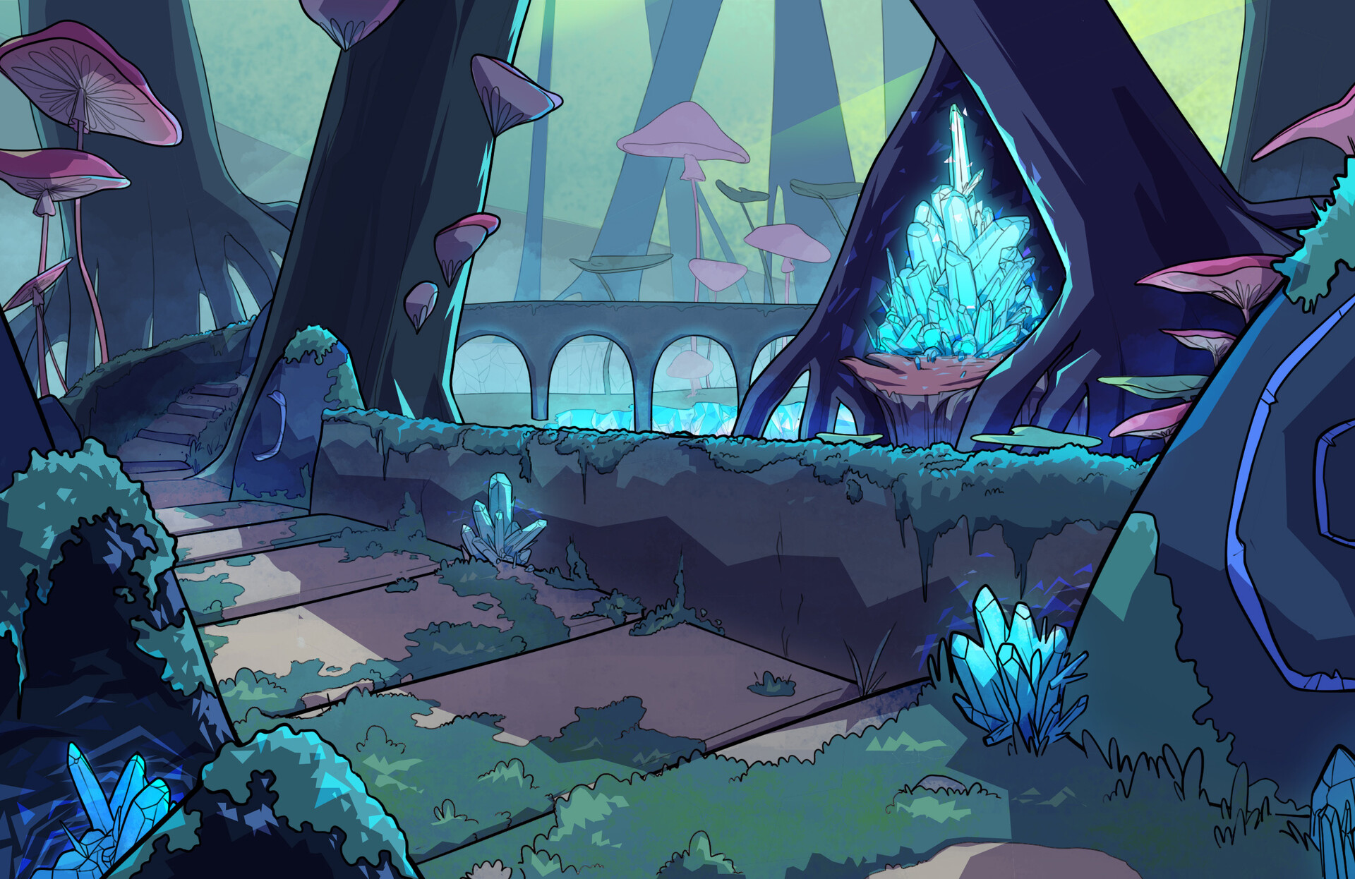 ArtStation - Sylvan temple