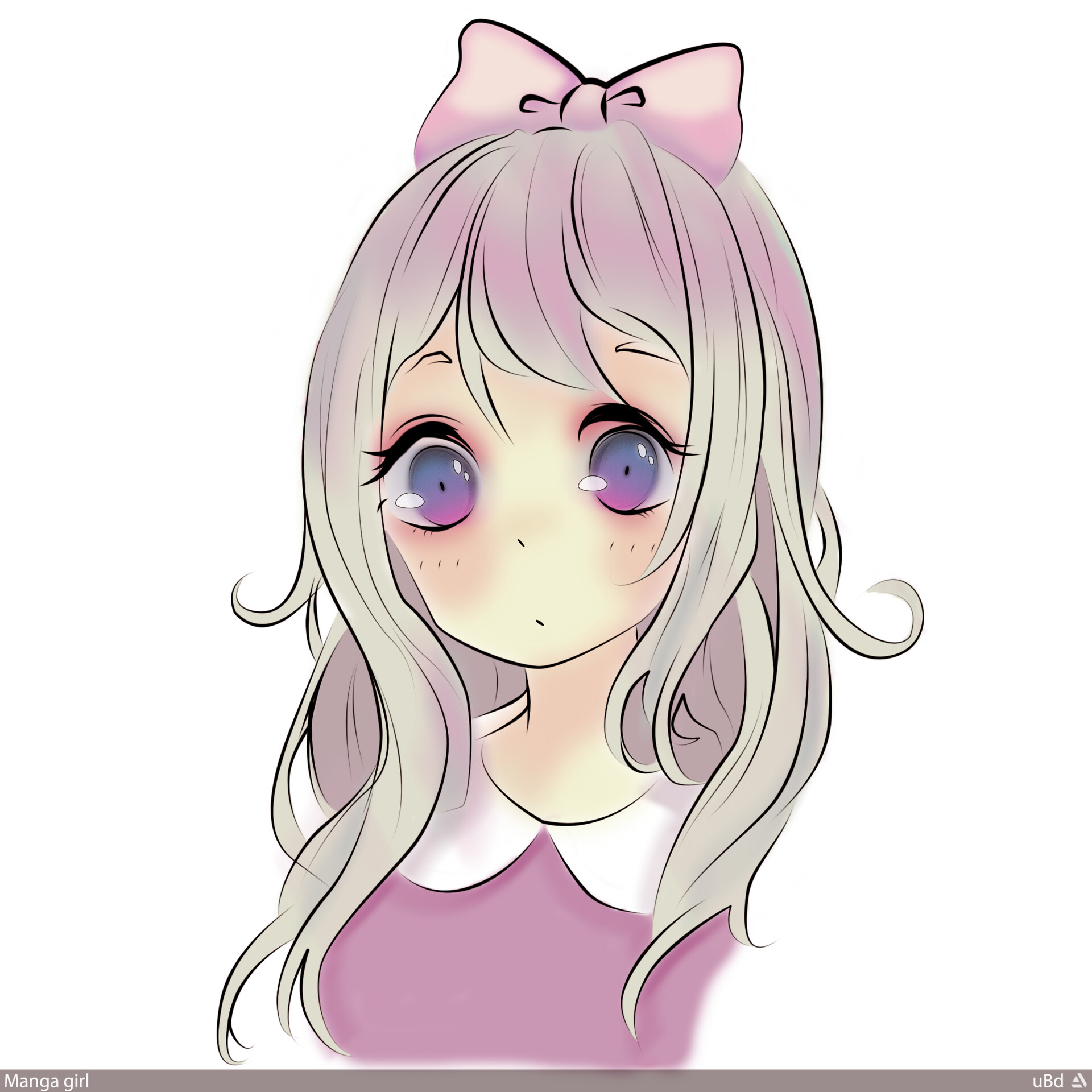 ArtStation - Manga girl