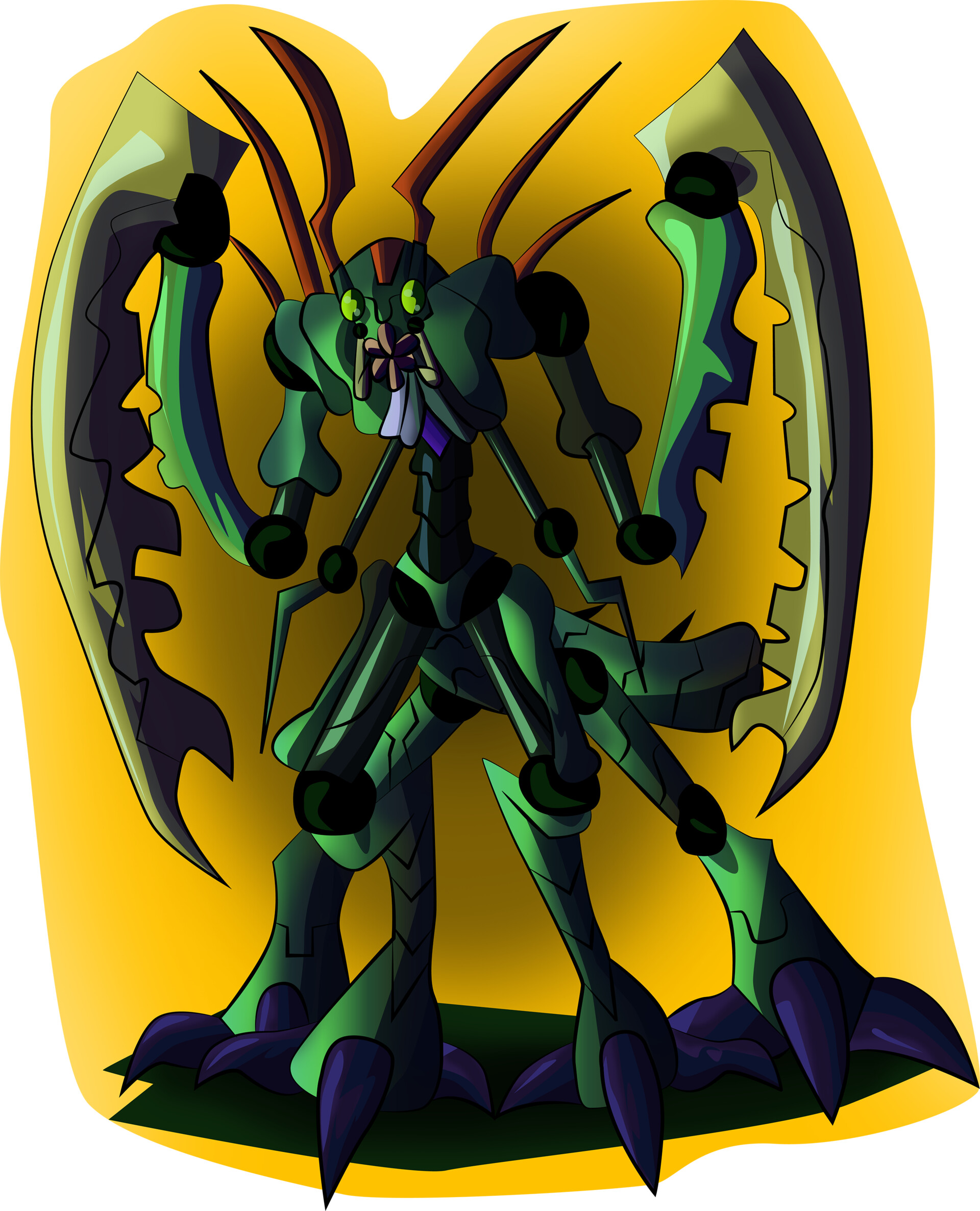 ArtStation - Mantis psycho.