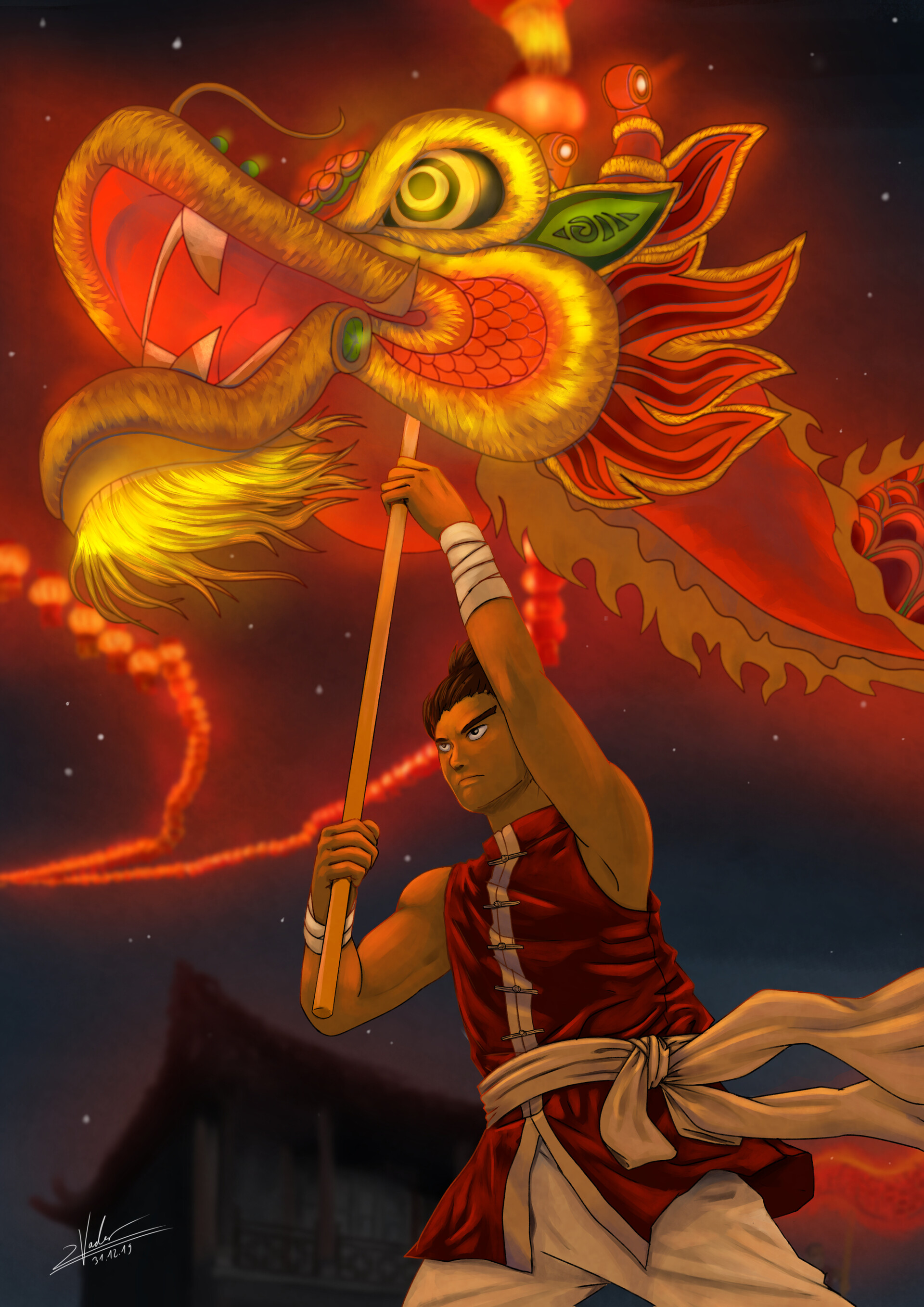 ArtStation - Dance of the Dragon