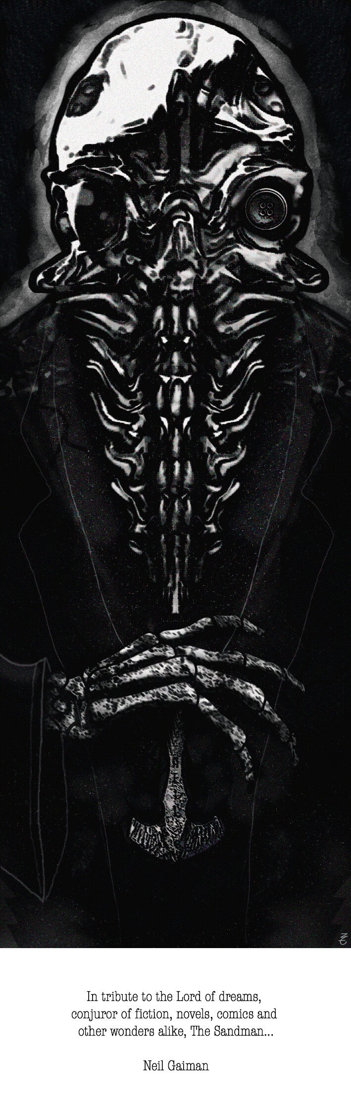 ArtStation - Neil Gaiman -Bookmark