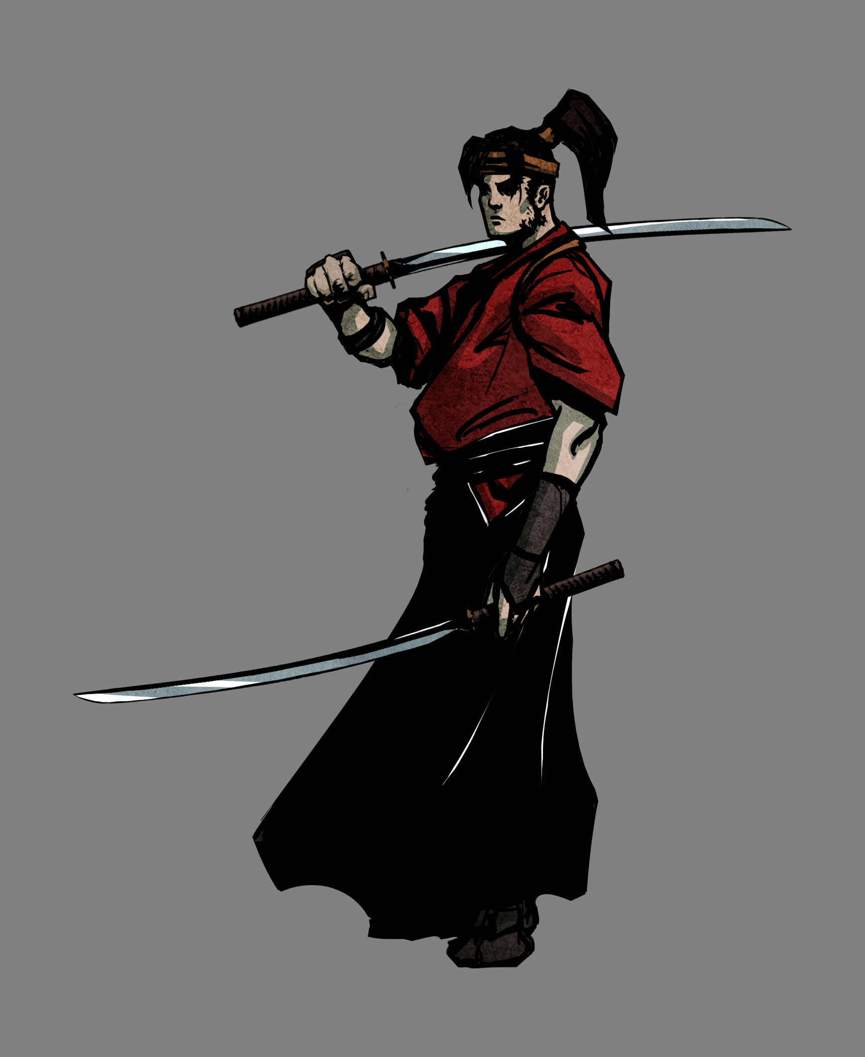 ArtStation - Musashi versus Cthulhu - concepting the characters