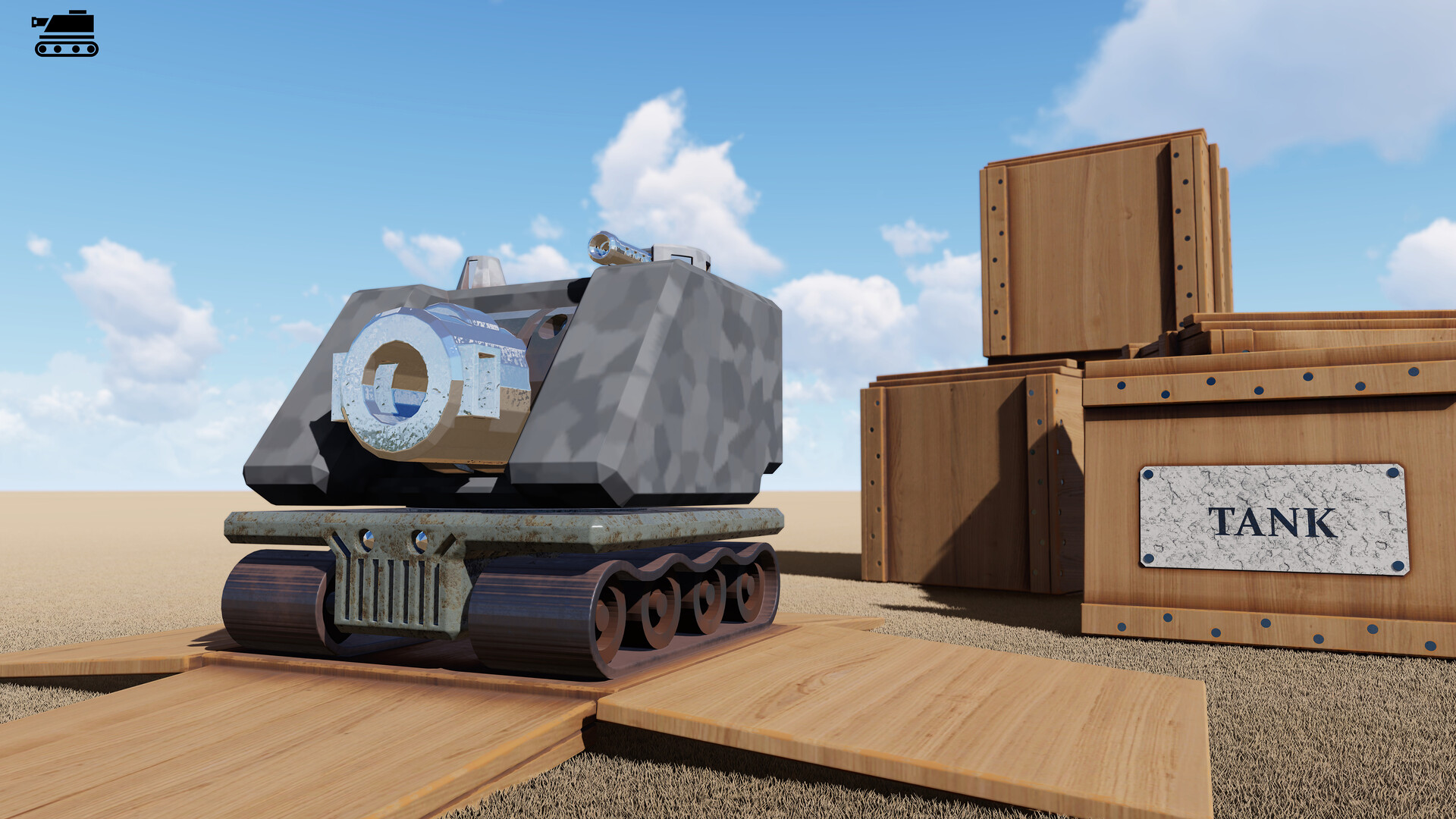 Bachana Botchorishvili - War Cube _ Tank