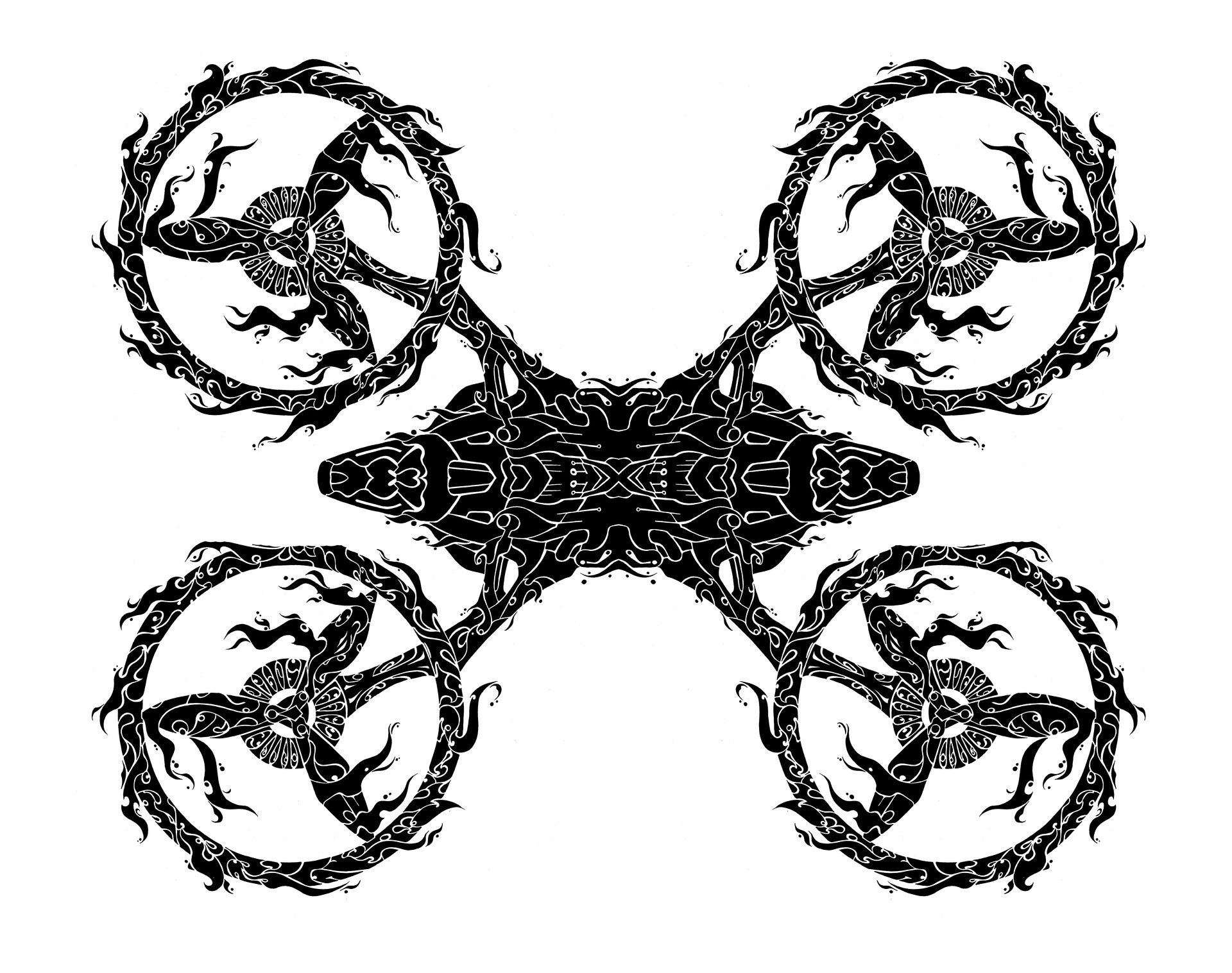 ArtStation - Abstract Drone