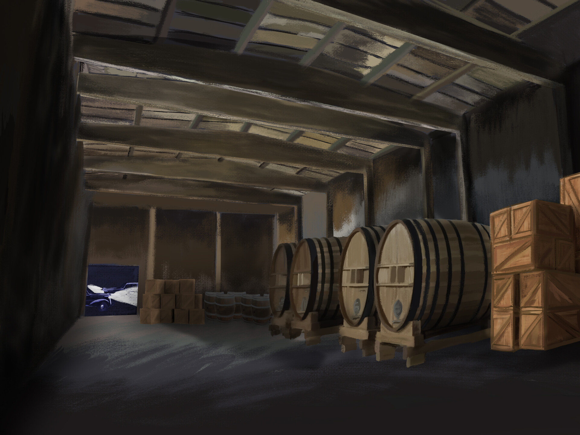 ArtStation - Illustrations sur la prohibition