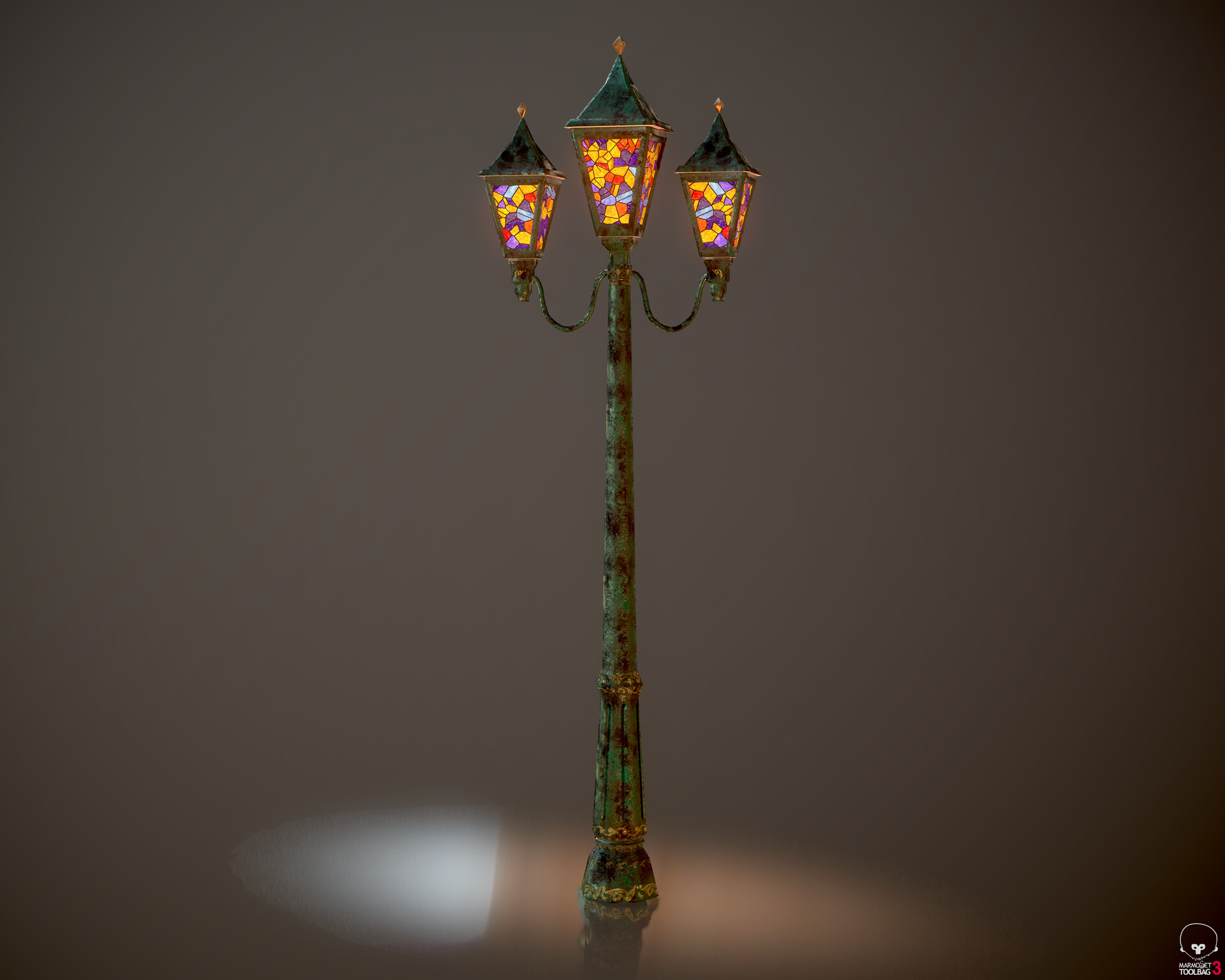 ArtStation - Stylized Street Lantern