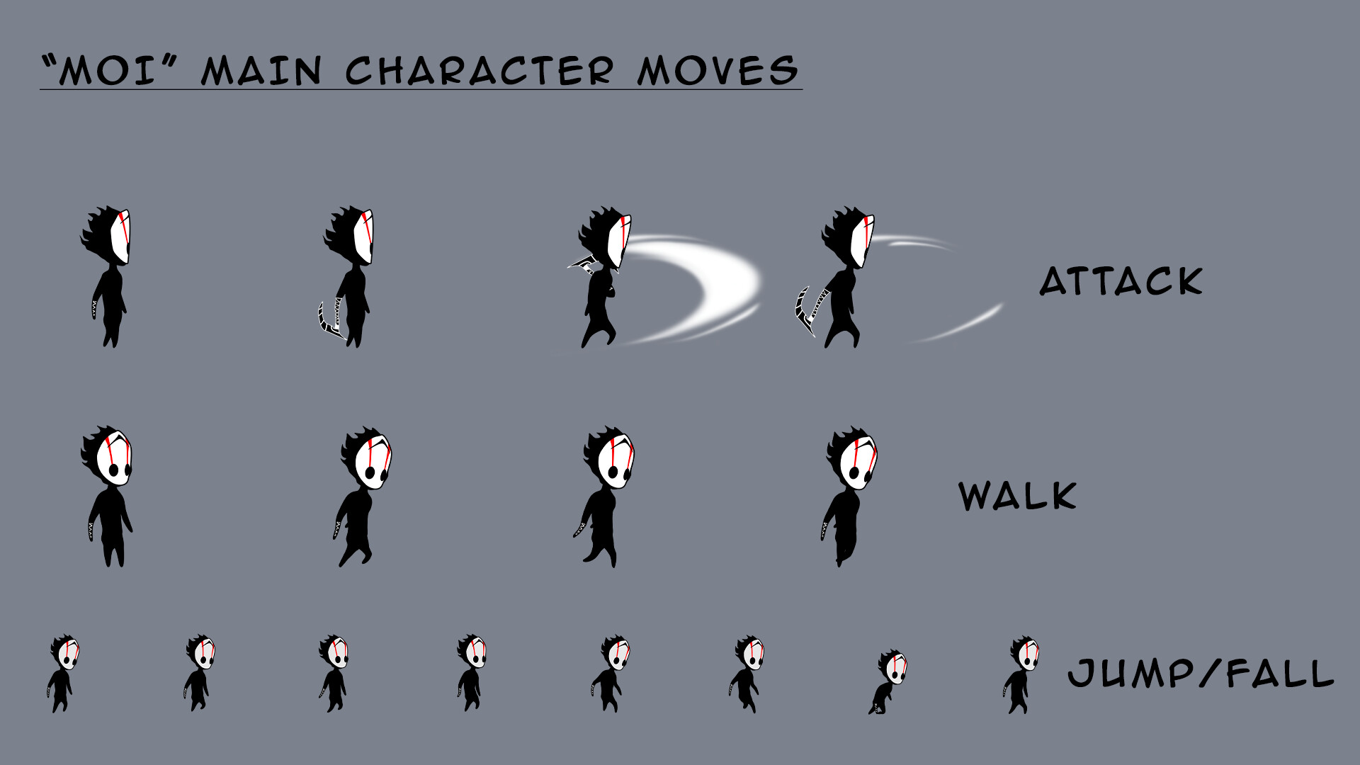 ArtStation - "MOI" Main Character Moves