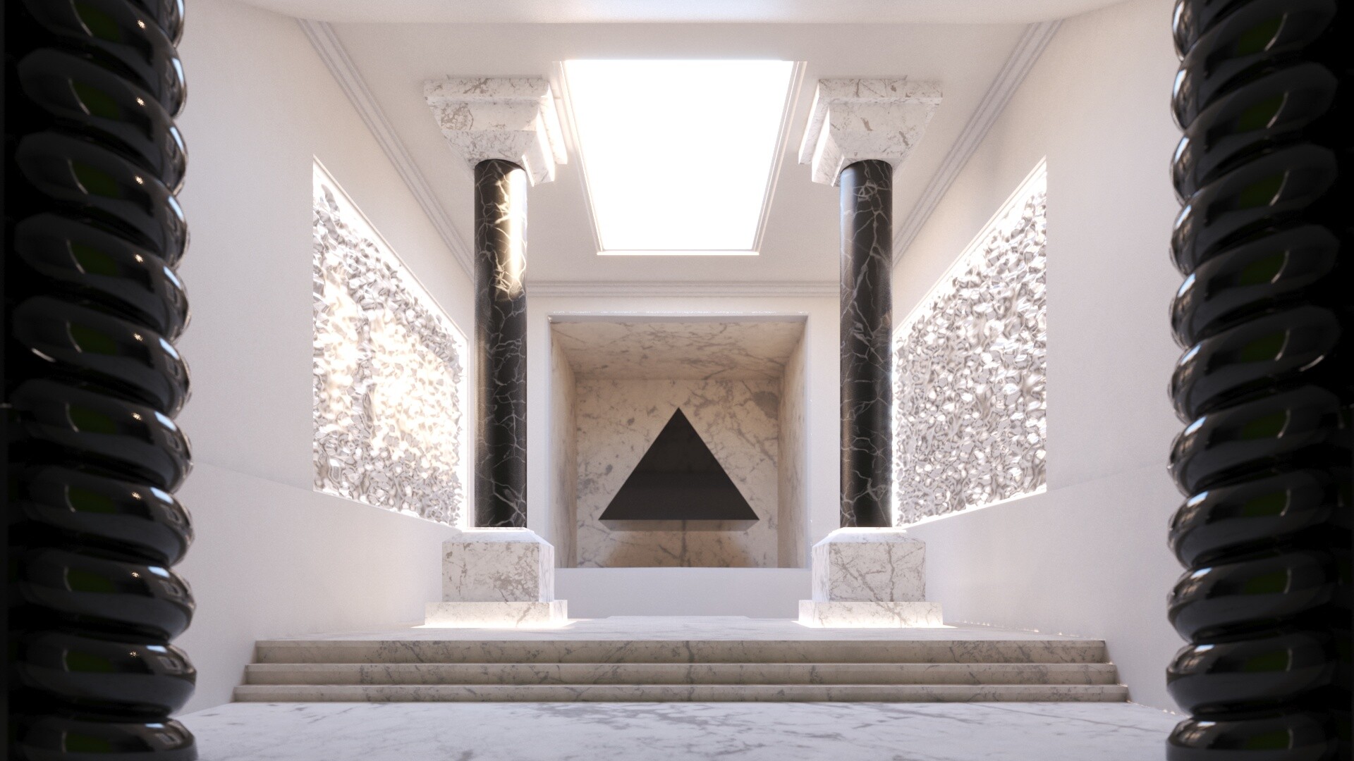 ArtStation - Temple of the Flying Pyramid