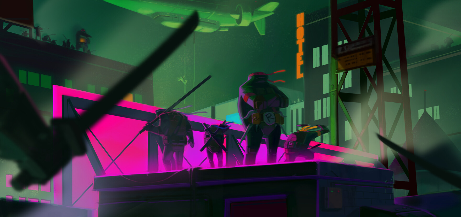 ArtStation - Teenage Mutant Ninja Turtles